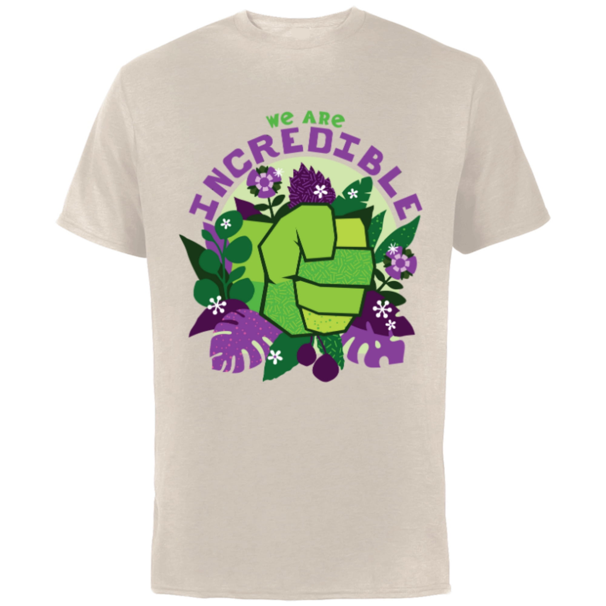 Marvel We Are Groot Hulk We Are Incredible - Short Sleeve Cotton T ...
