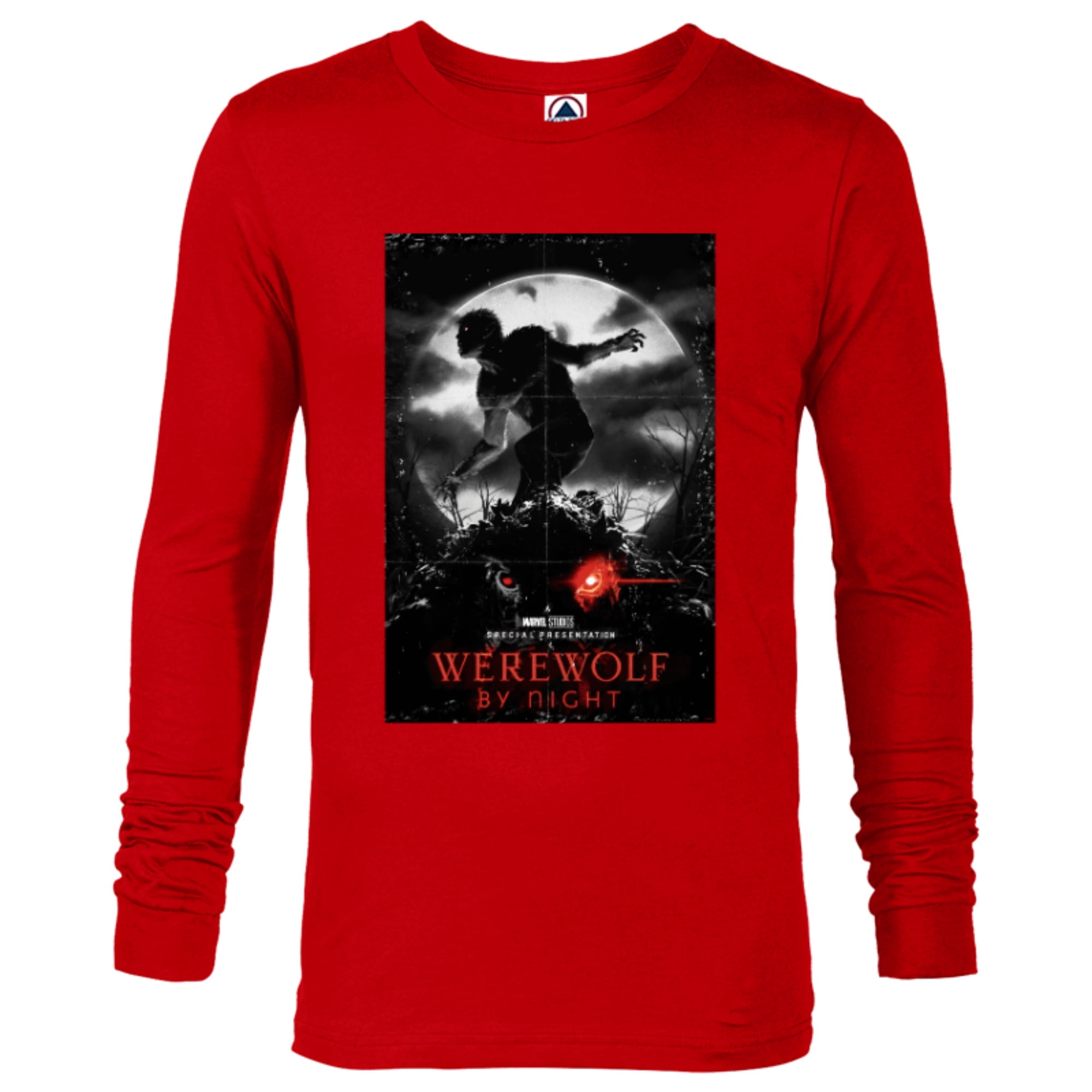 Marvel Werewolf by Night and Man-Thing Full Moon Disney+ - Long Sleeve ...