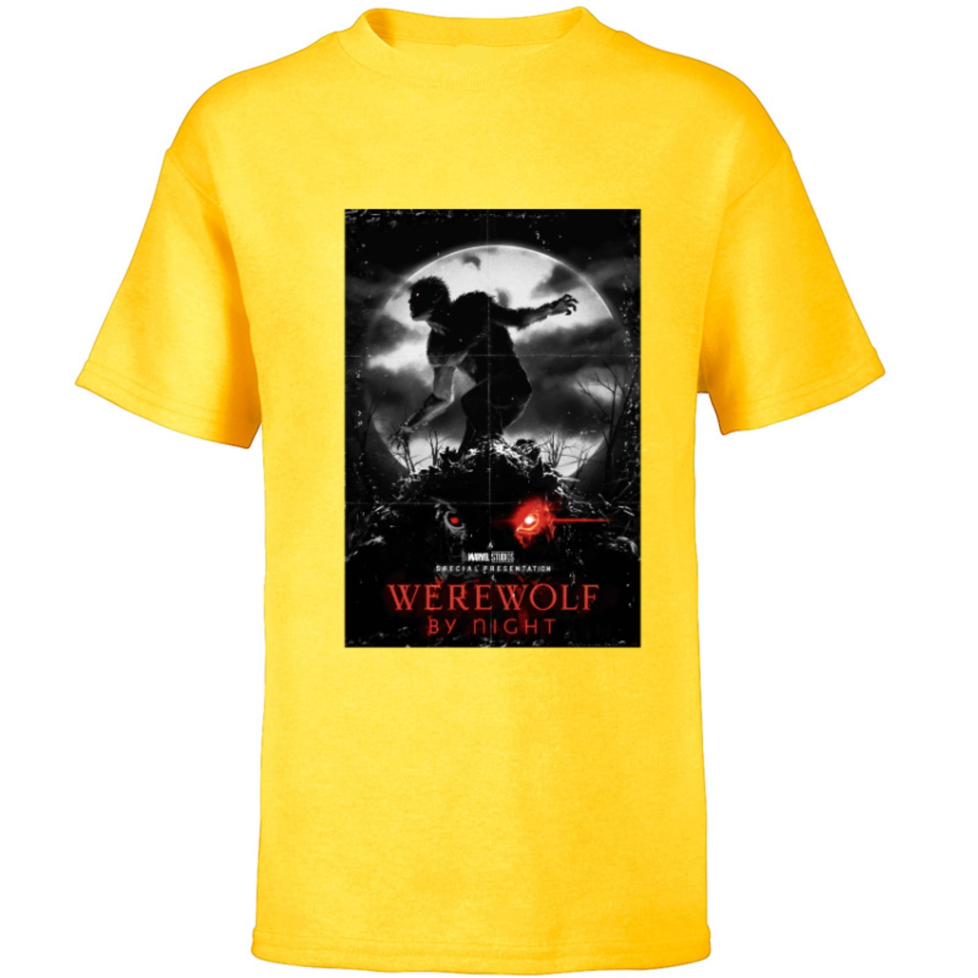 Marvel Werewolf by Night and Man-Thing Full Moon Disney+ - Short Sleeve ...