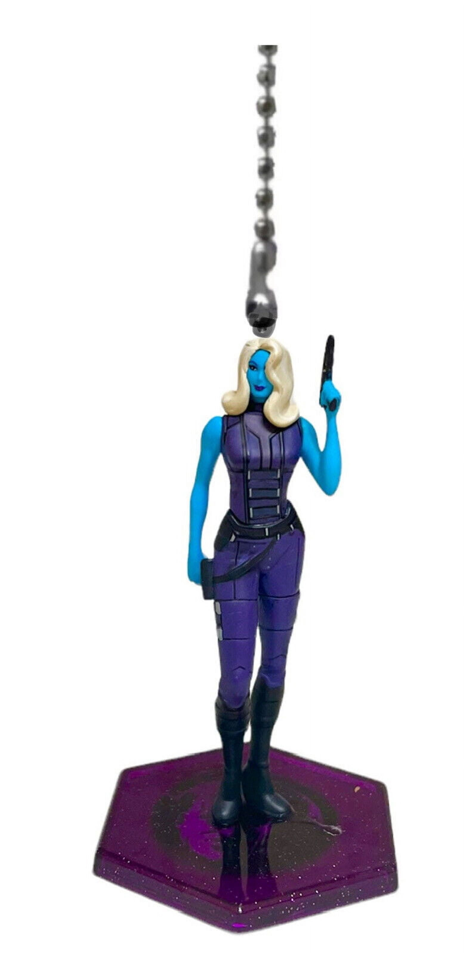 Marvel What If? Nebula 4” PVC Fan Lamp Light Pull Chain Figure Figurine ...