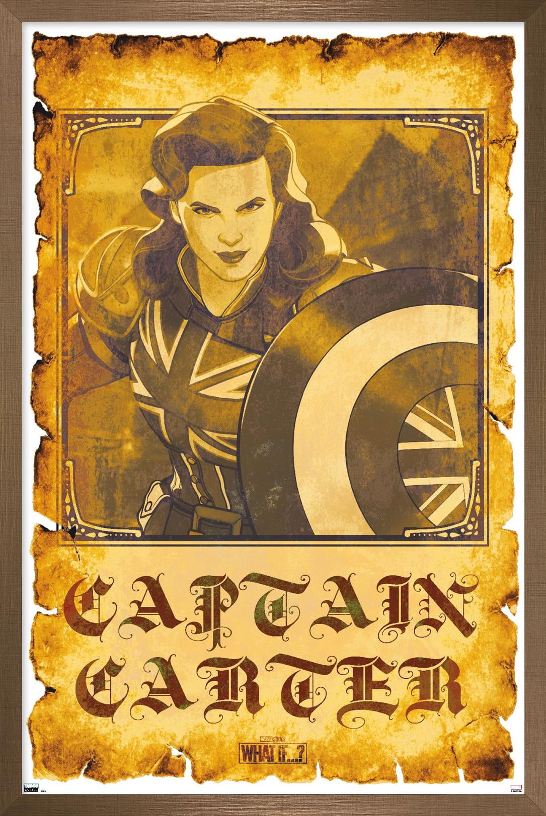 Marvel What If: Season 2 - Captain Carter Wall Poster, 14.725" x 22.375 ...