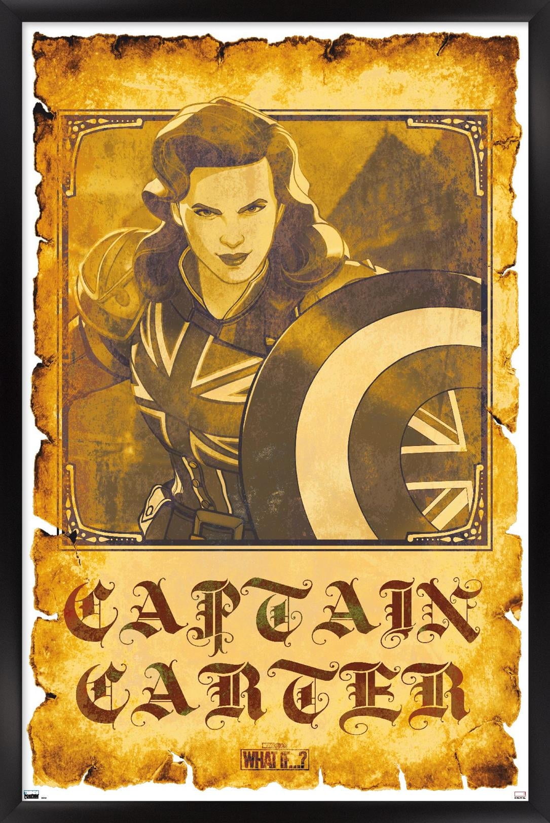 Marvel What If: Season 2 - Captain Carter Wall Poster, 22.375" x 34 ...