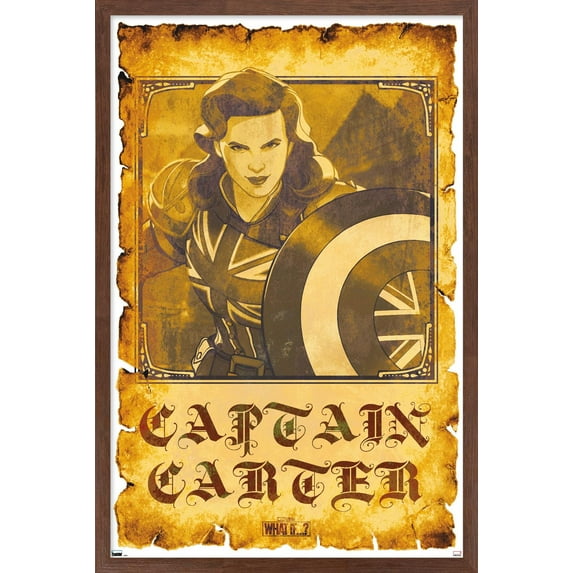 Marvel What If: Season 2 - Captain Carter Wall Poster, 22.375" x 34 ...