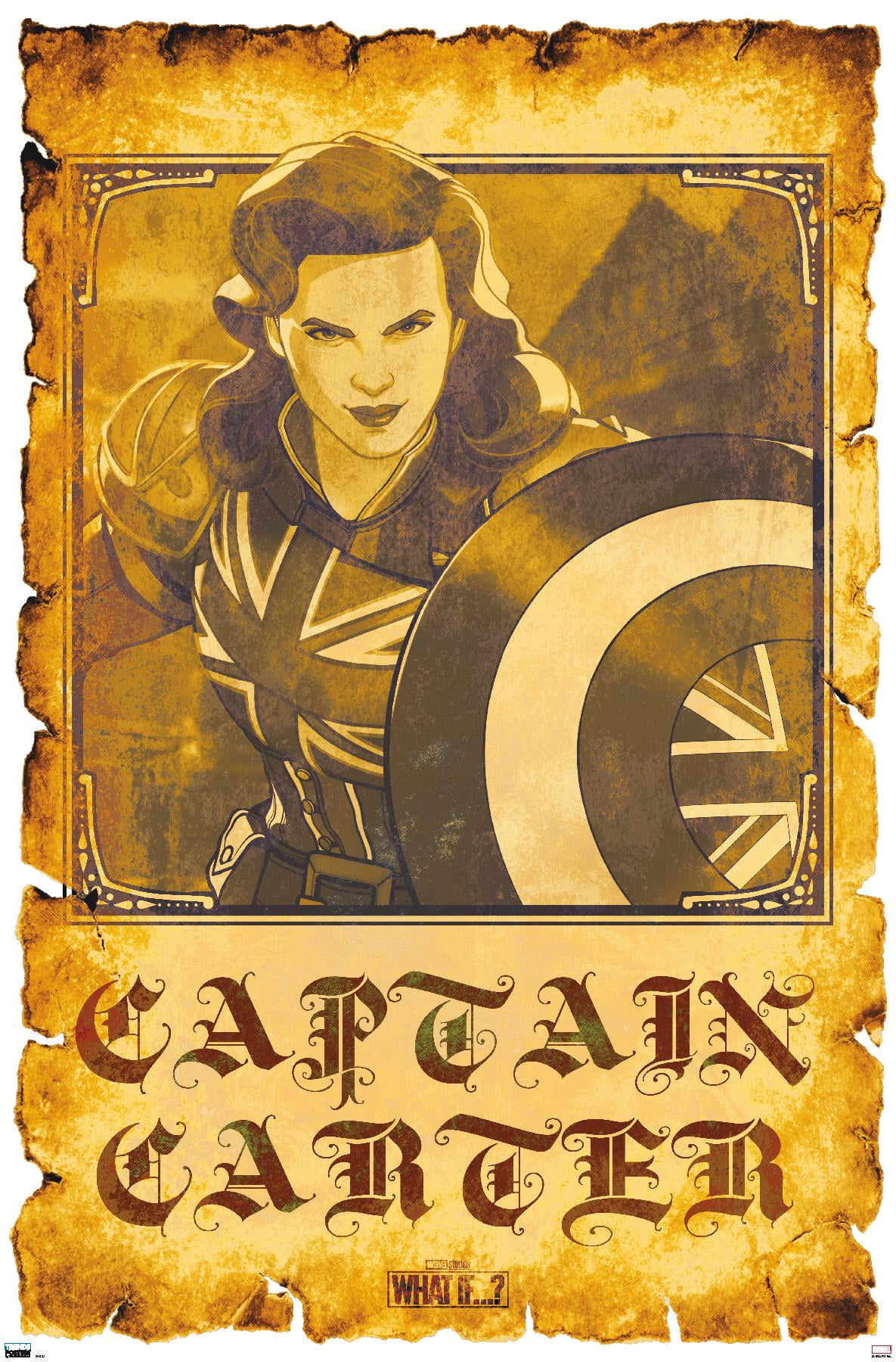 Marvel What If: Season 2 - Captain Carter Wall Poster, 22.375" x 34 ...