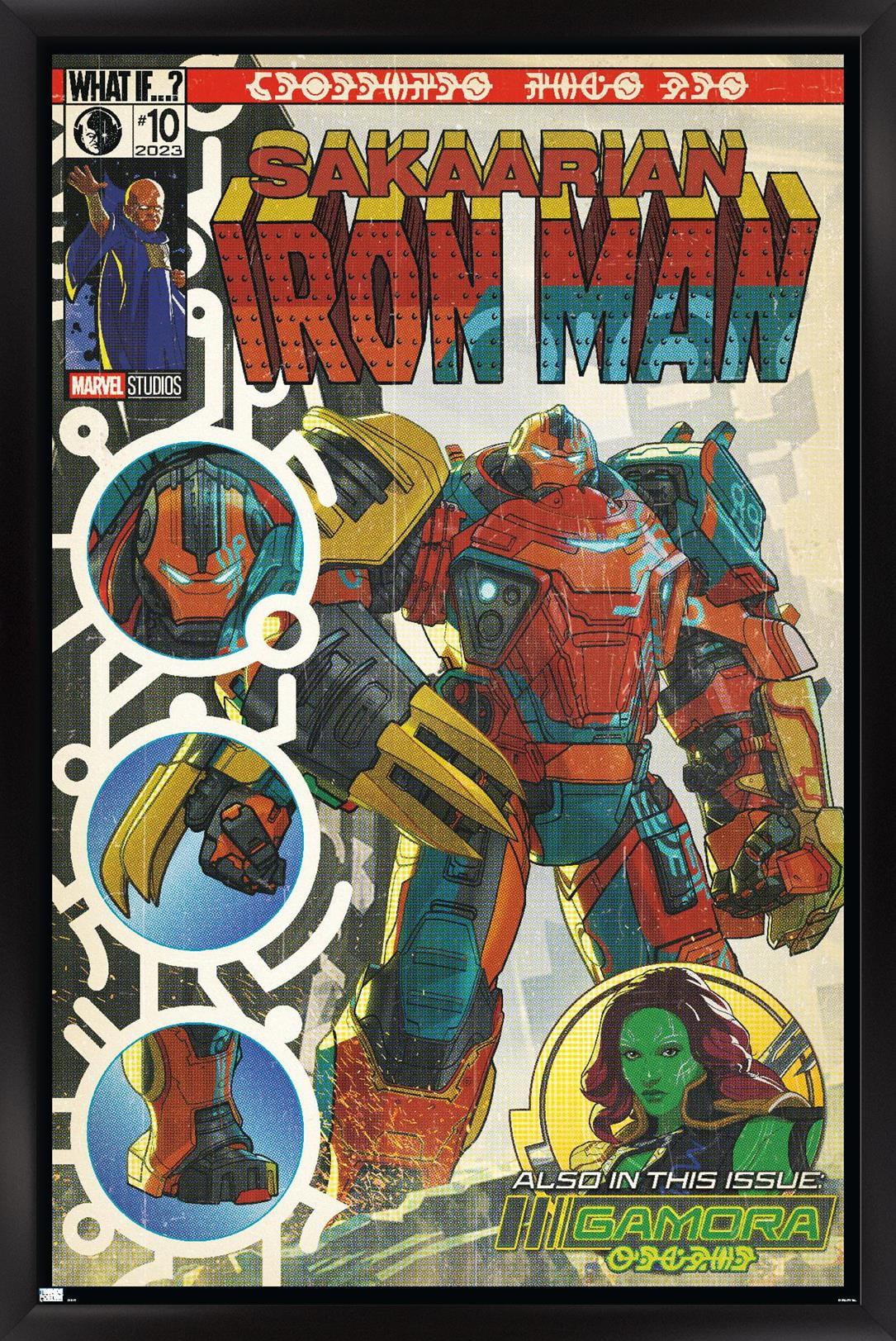 Marvel What If: Season 2 - Sakaarian Iron Man Wall Poster, 22.375" x 34" Framed - Walmart.com