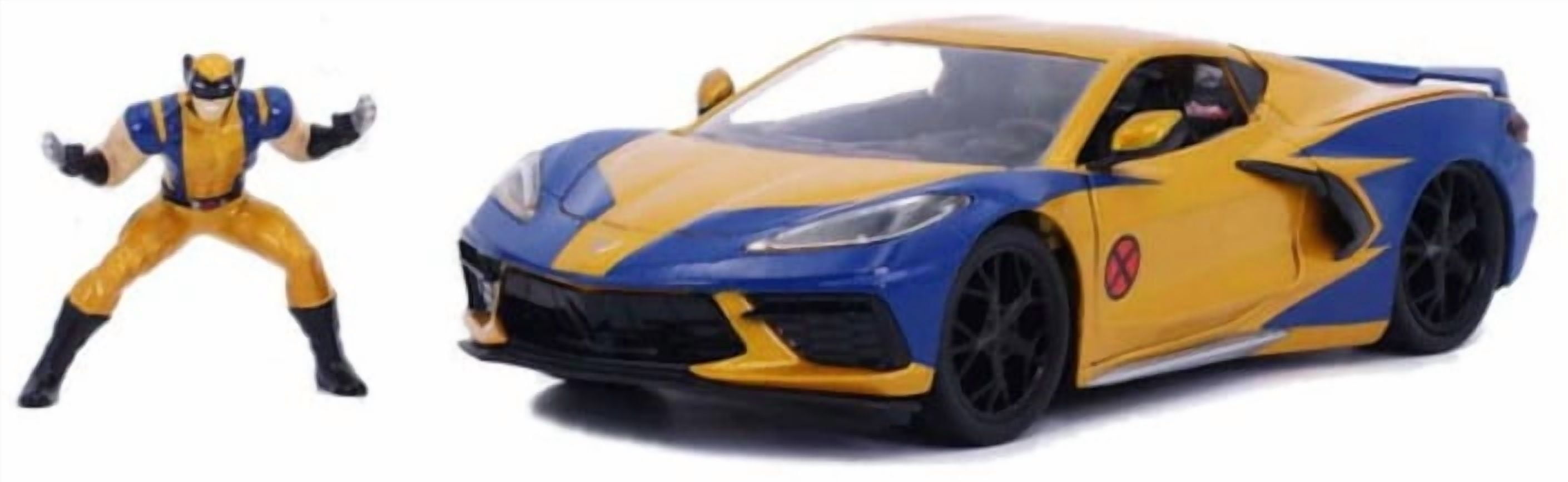 Jada Toys - 1:24 Marvel - Hollywood Rides - 2020 Corvette C8 with ...
