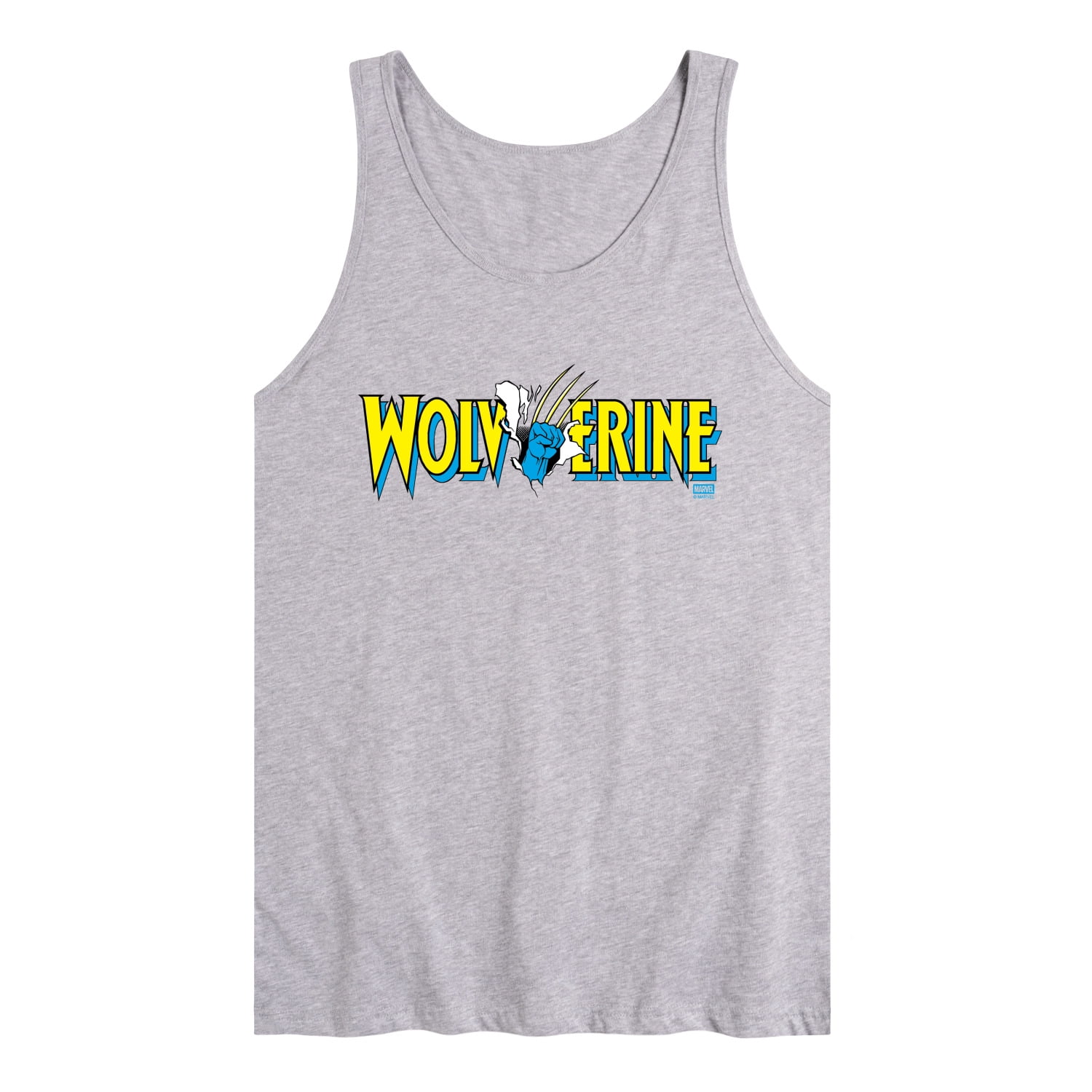 Marvel - Wolverine Claw Logo Horizontal Chest - Men's Sleeveless ...