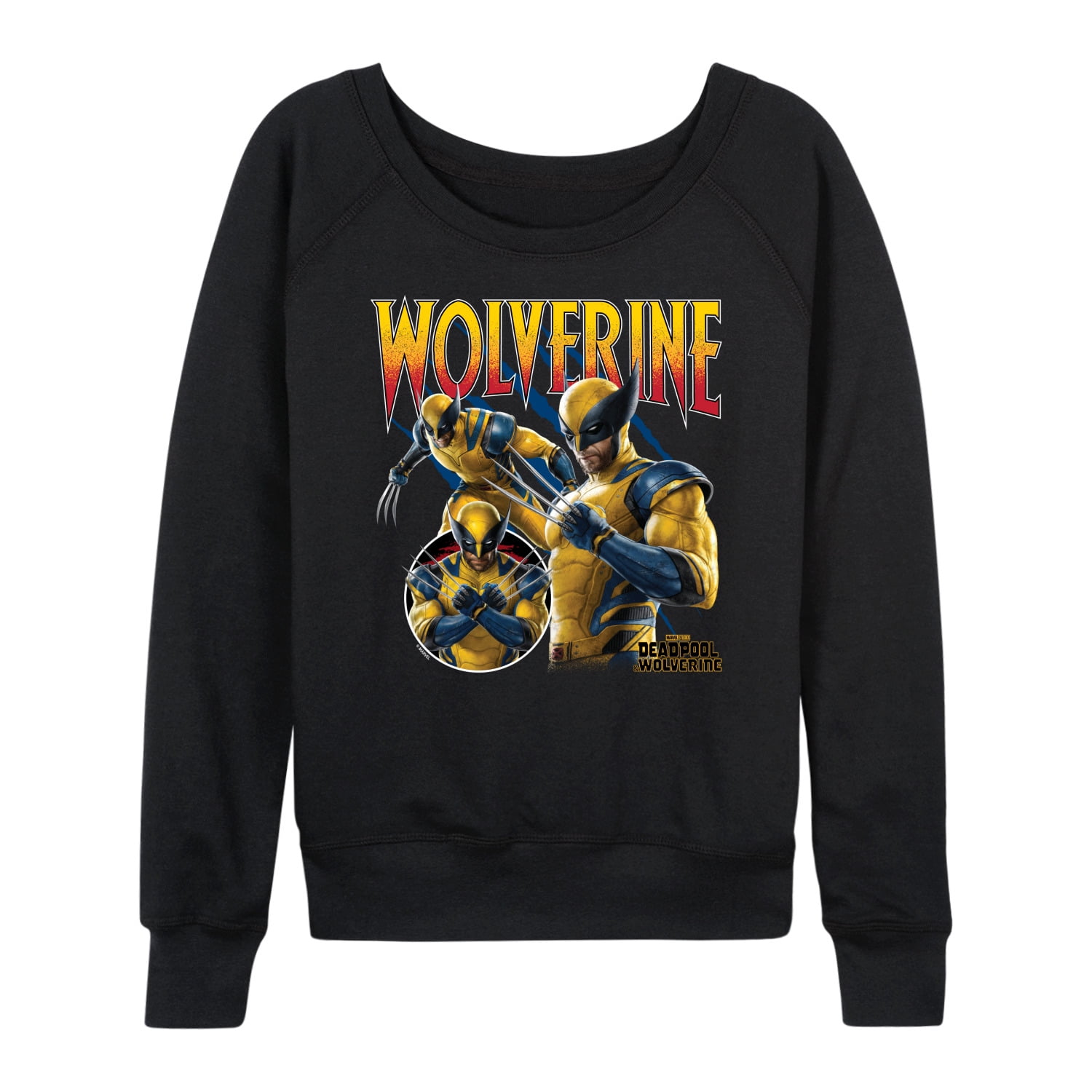 Marvel Wolverine - Collage - Women's French Terry Pullover Sweatshirt ...