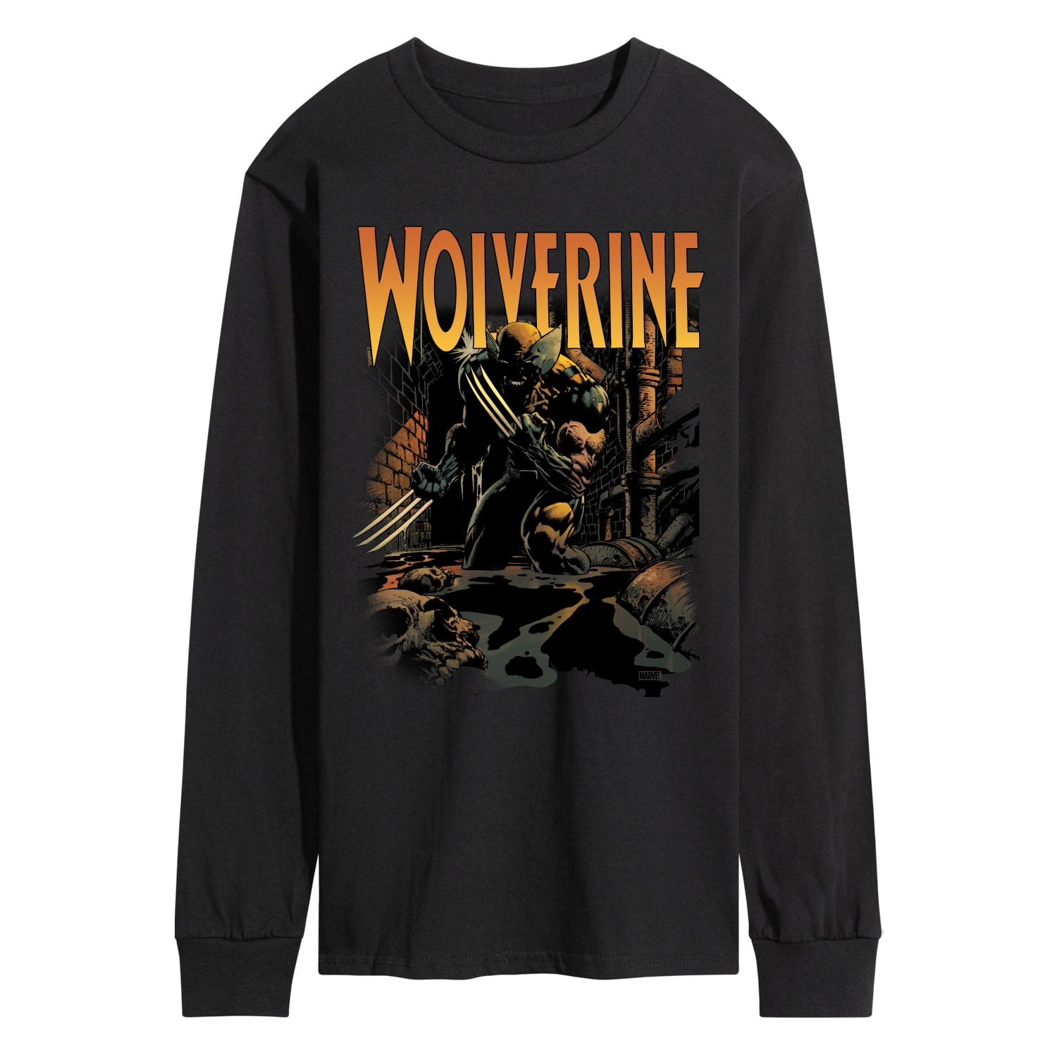 Marvel Wolverine - Comic Book - Men's Long Sleeve Graphic T-Shirt ...