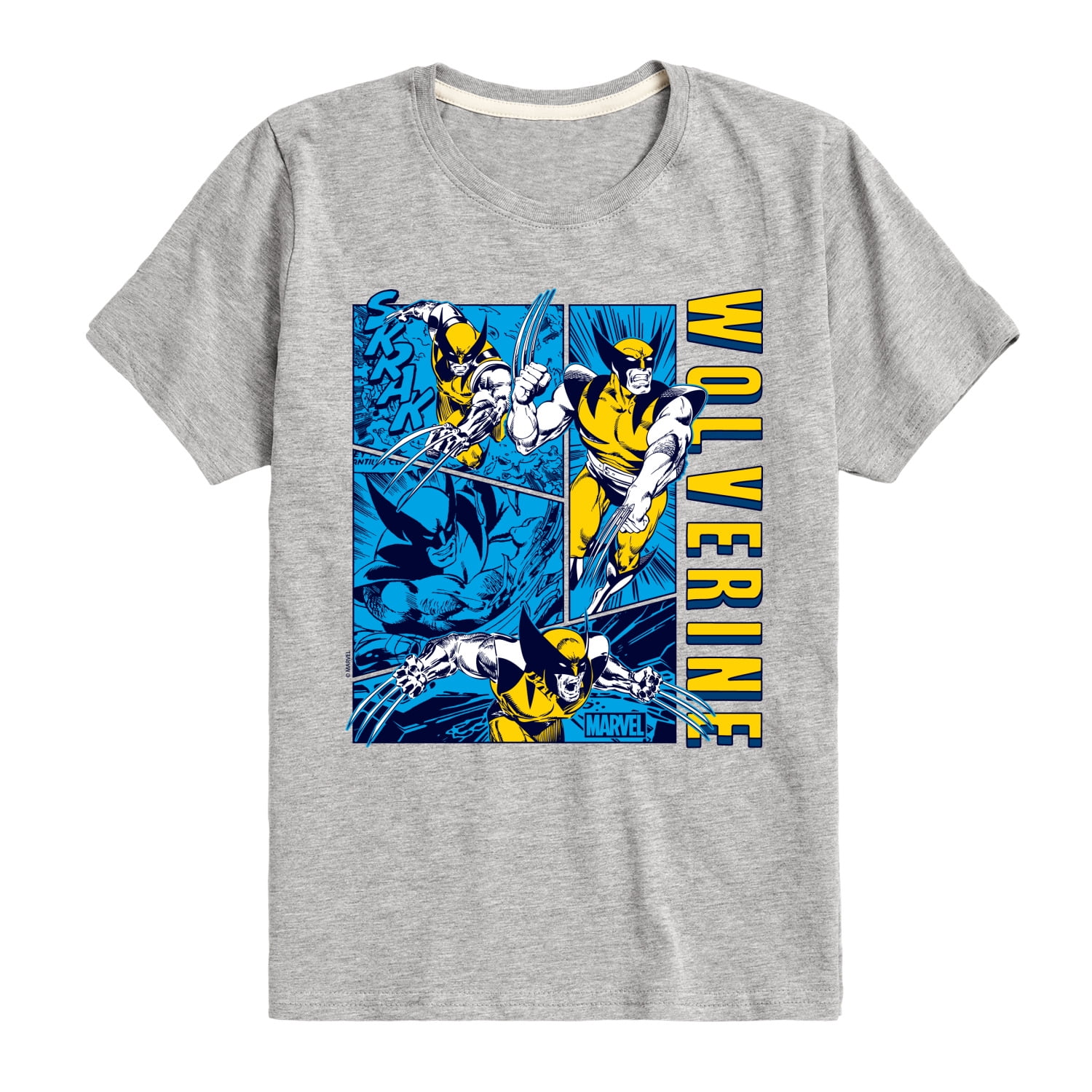 Marvel Wolverine - Comic Book Panels - Toddler and Youth Short Sleeve ...