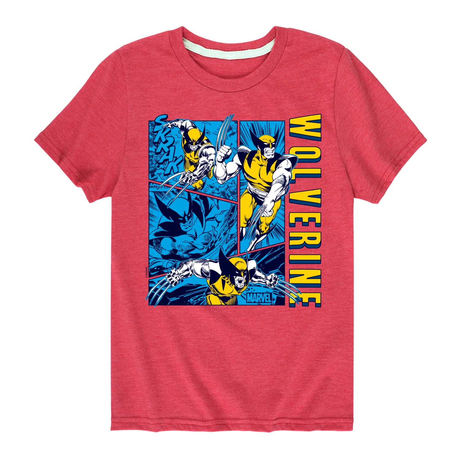 Marvel Wolverine - Comic Book Panels - Toddler and Youth Short Sleeve ...