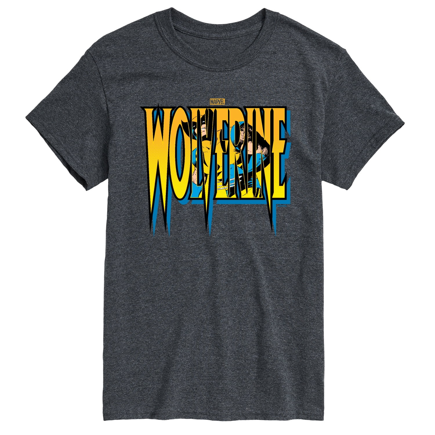 Marvel Wolverine - Logo - Men's Short Sleeve Graphic T-Shirt - Walmart.com