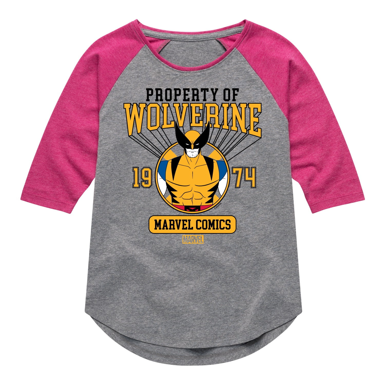 Marvel Wolverine - Property Of - Toddler and Youth Girls Shirt Tail ...