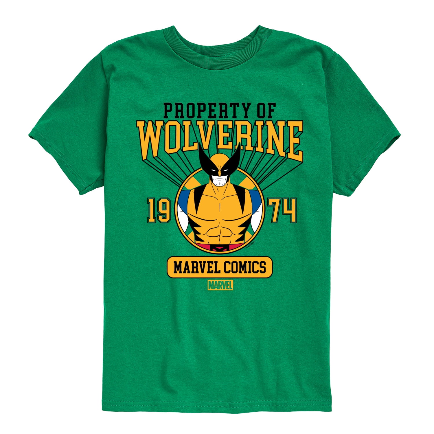 Marvel Wolverine - Property Of - Toddler and Youth Short Sleeve Graphic ...