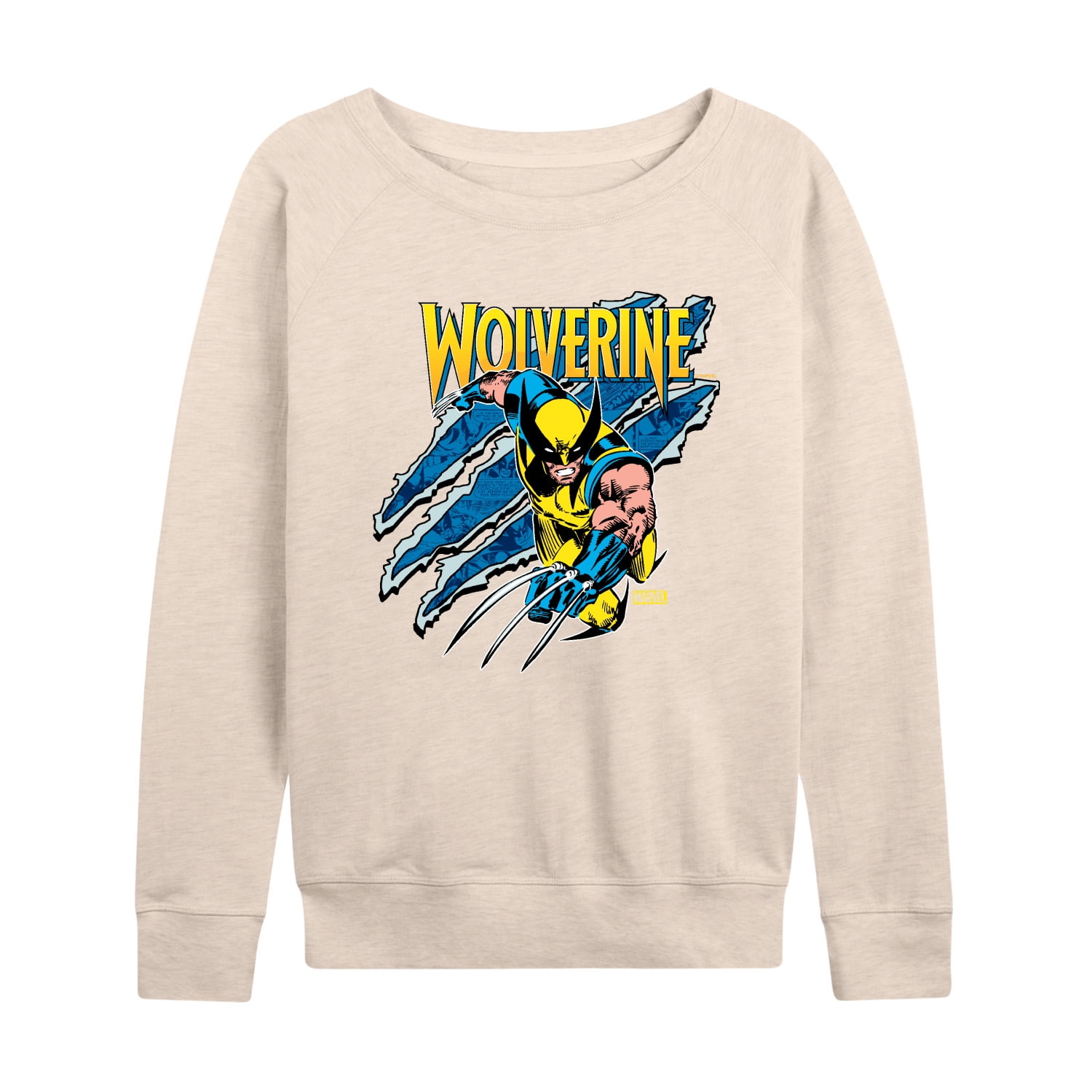 Marvel Wolverine - Slash - Women's French Terry Pullover Sweatshirt ...