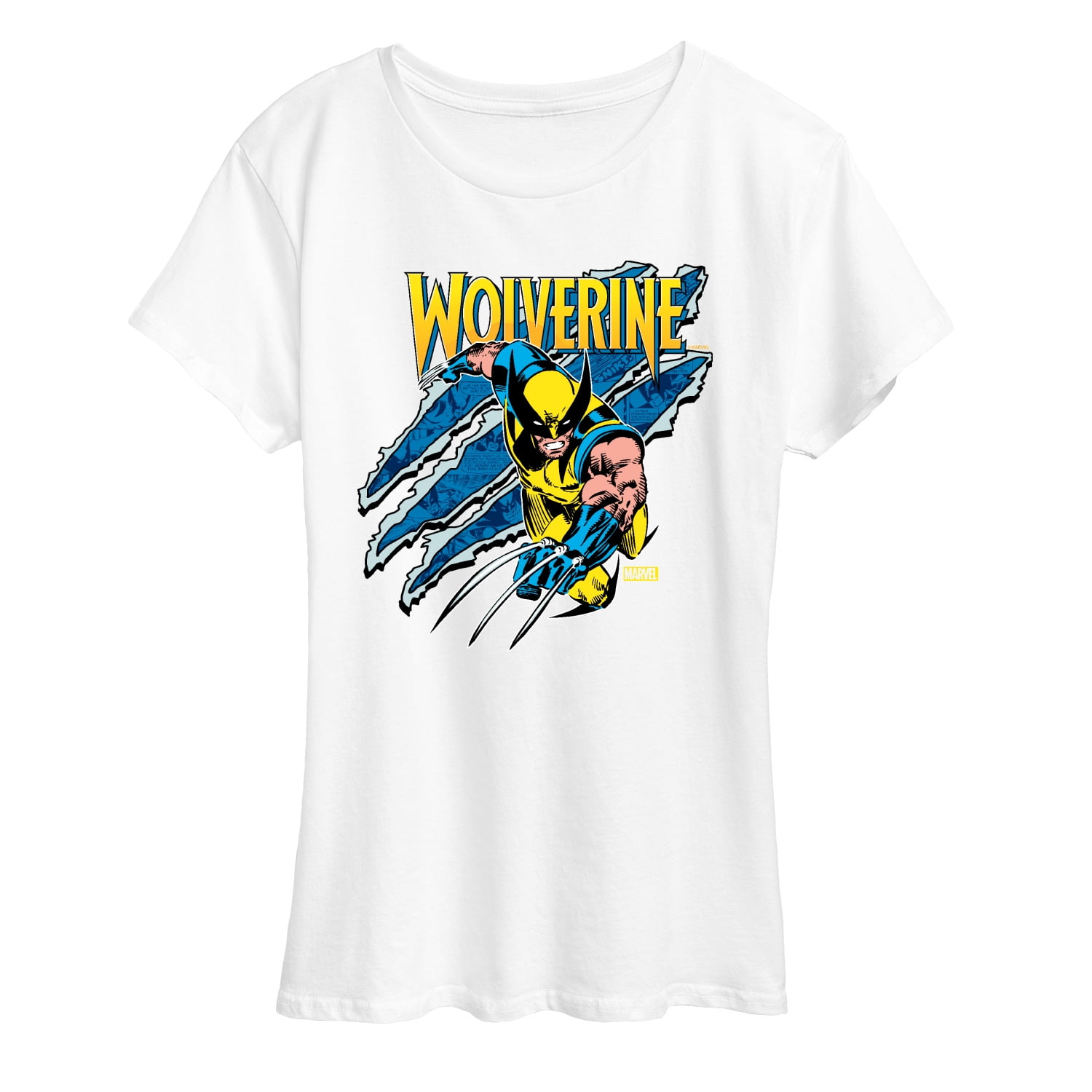 Marvel Wolverine - Slash - Women's Short Sleeve Graphic T-Shirt ...