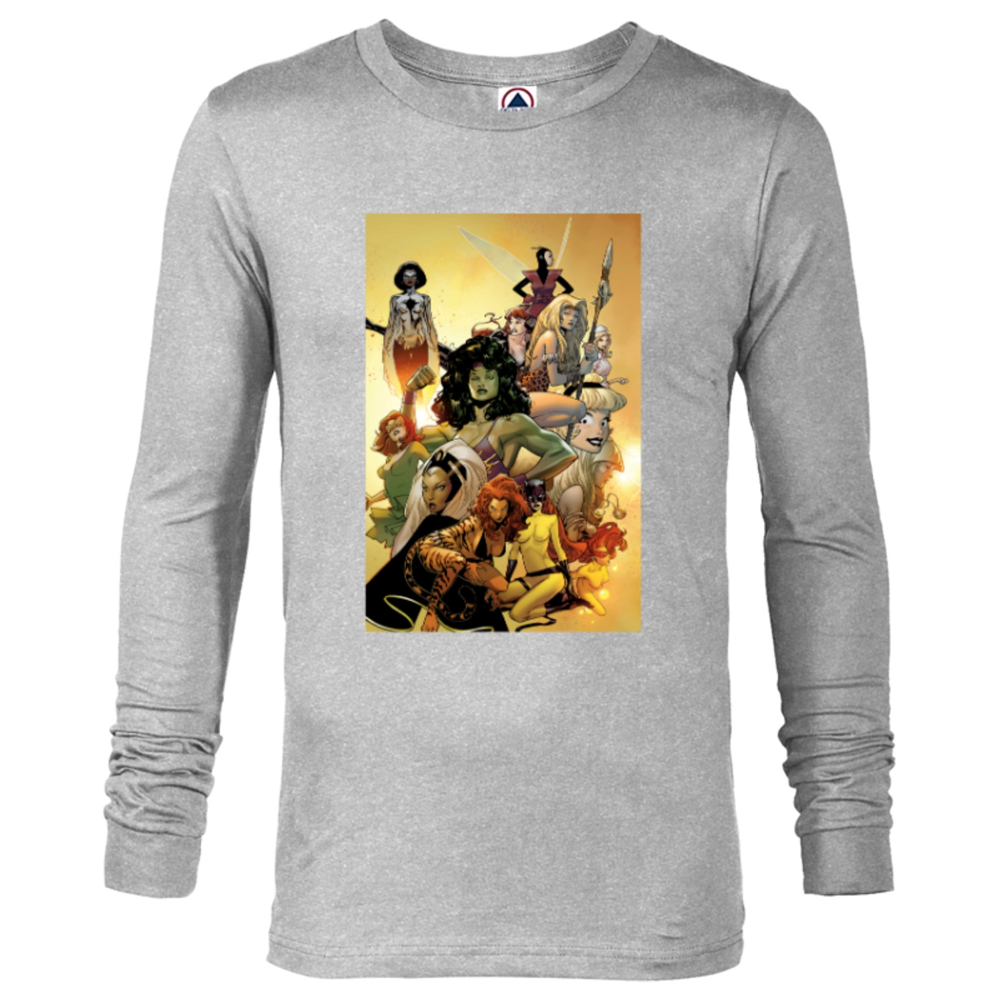 Marvel Women’s History Month She-Hulk Storm Jean Grey - Long Sleeve T ...