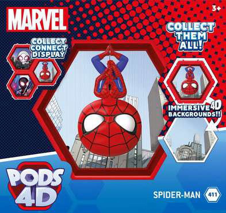 Marvel Wow! POD 4D Spider-Man Figure - Walmart.com