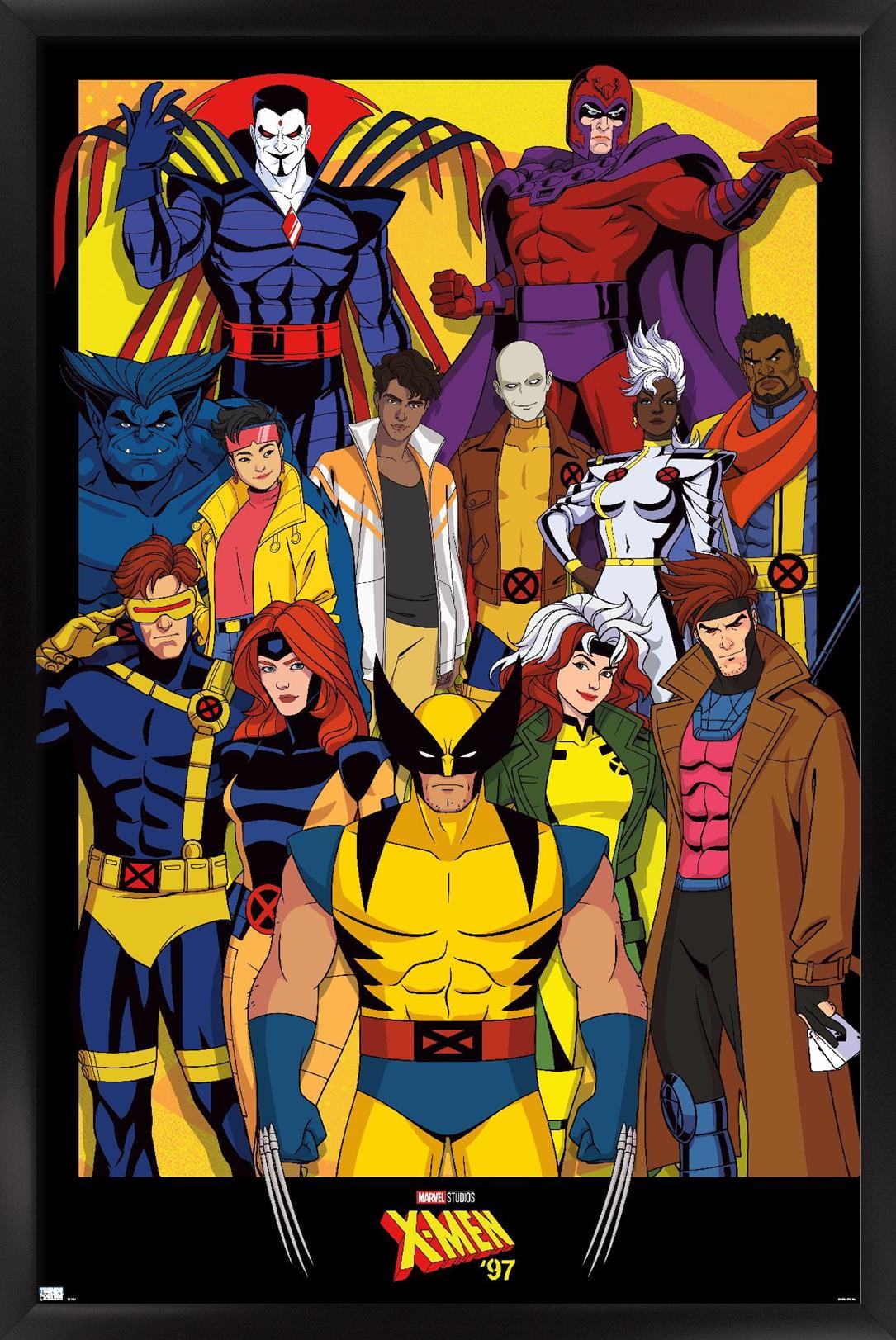 Marvel X-Men '97 - Characters Wall Poster, 14.725" x 22.375" Framed ...