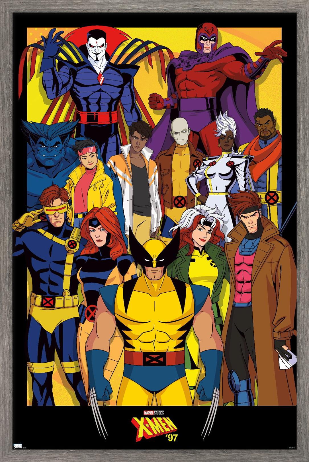 Marvel X-Men '97 - Characters Wall Poster, 22.375" x 34" Framed ...