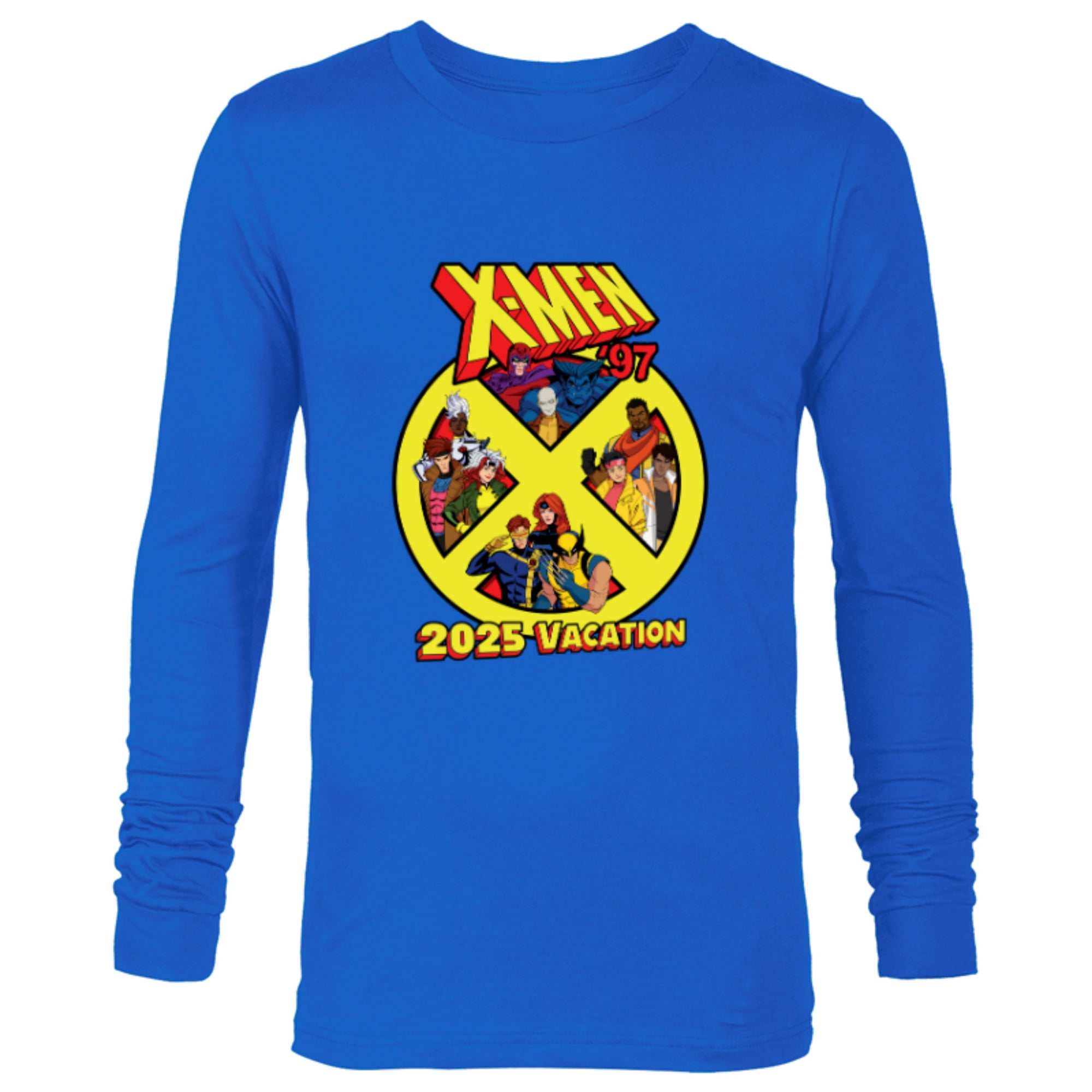 Marvel X-Men ’97 Matching Group Trip 2025 Vacation - Long Sleeve T ...