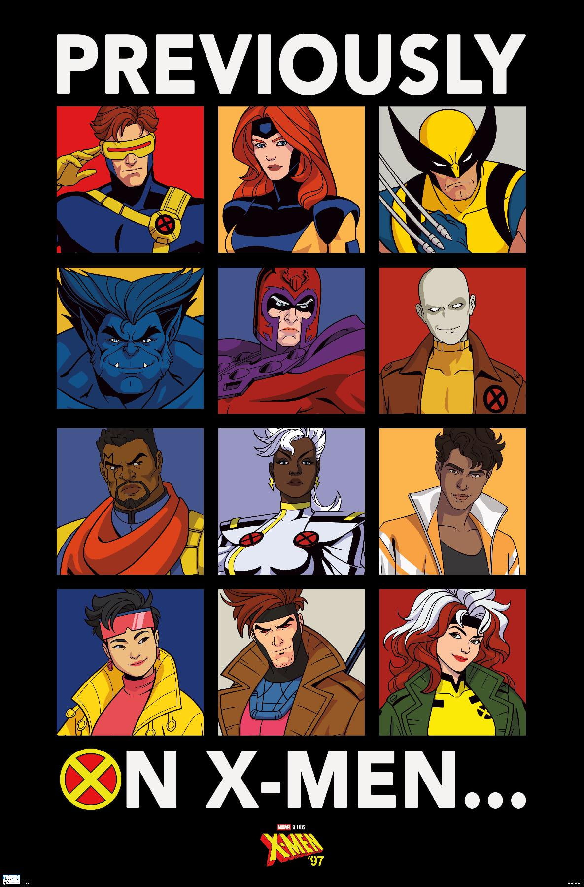 Marvel X-Men '97 - Previously On The X-Men Wall Poster, 14.725" x 22. ...
