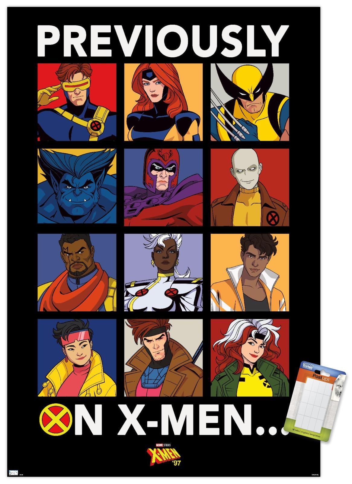 Marvel X-Men '97 - Previously On The X-Men Wall Poster, 14.725" x 22. ...