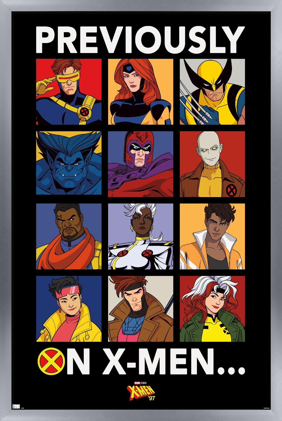 Marvel X-Men '97 - Previously On The X-Men Wall Poster, 22.375" x 34 ...