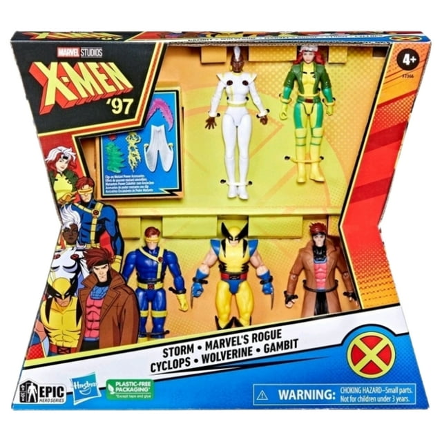 -Men 97 4" Pack - Comic book figures for collectors stores - Walmart ...
