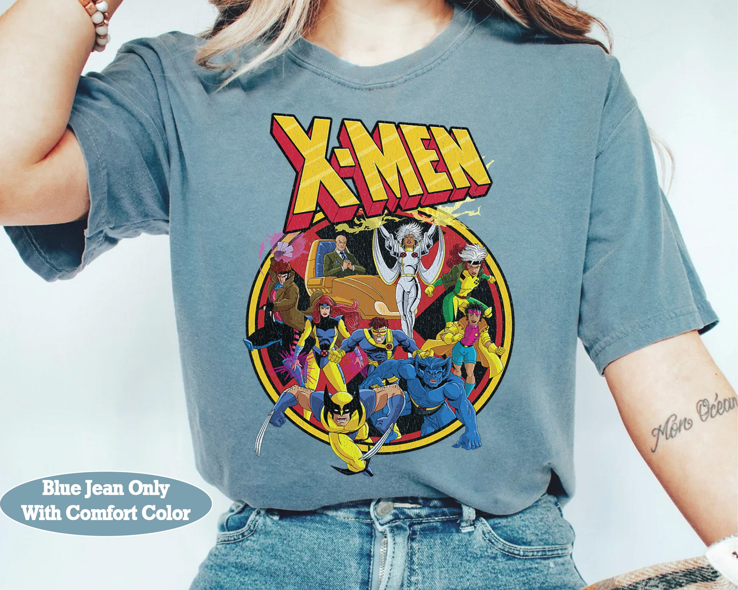 Marvel X-Men Animated Series Retro 90s Shirt, MCU Fans Marvel Studios ...