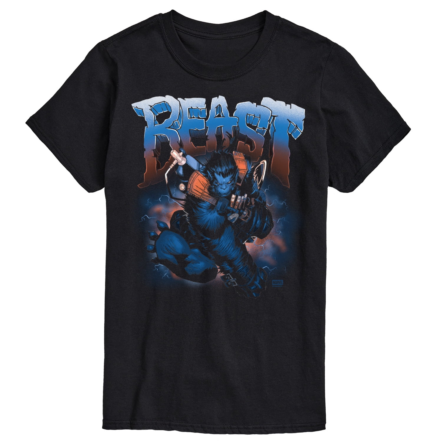 Marvel - X-Men Beast - Men's Short Sleeve Graphic T-Shirt - Walmart.com