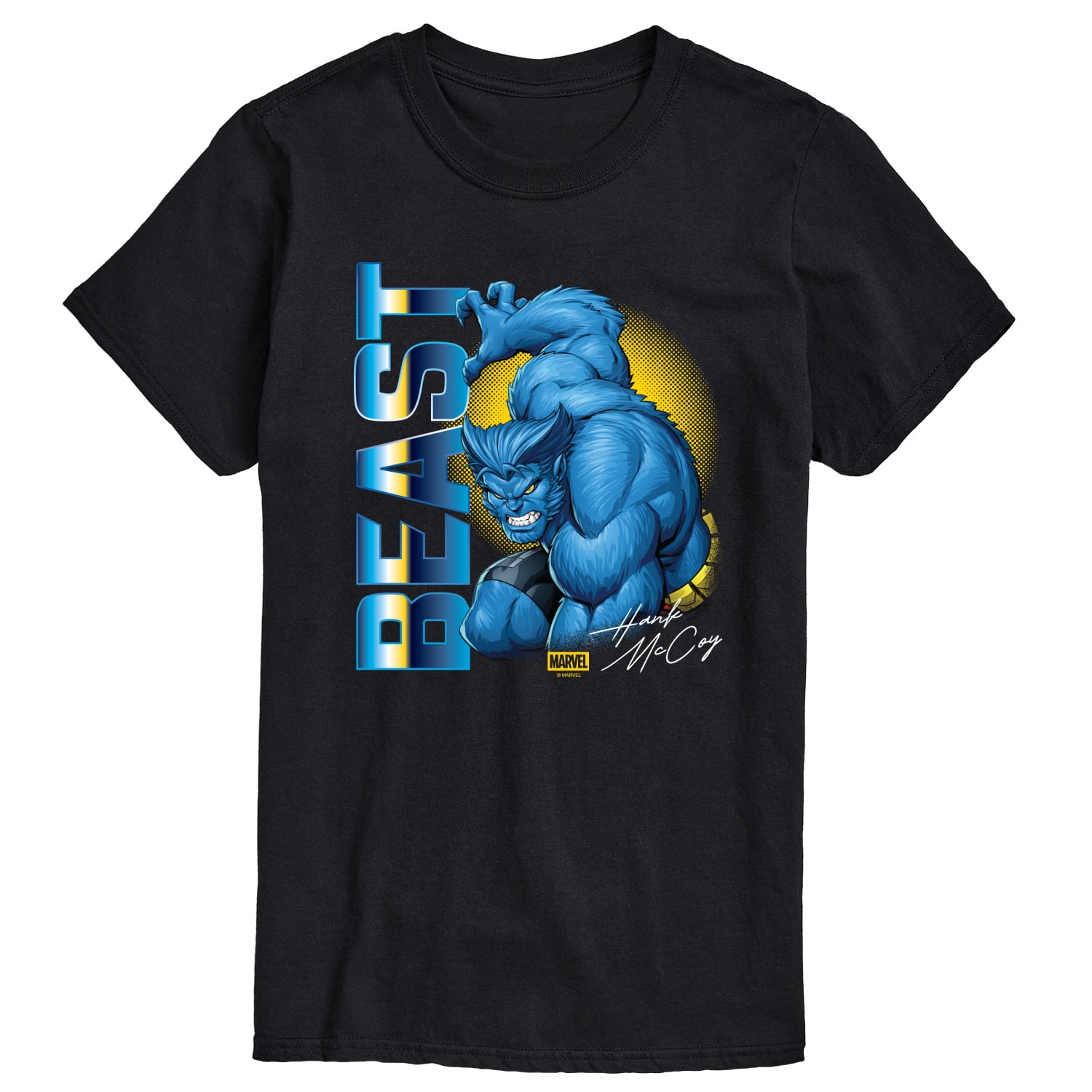 Marvel - X-Men Beast - Men's Short Sleeve Graphic T-Shirt - Walmart.com