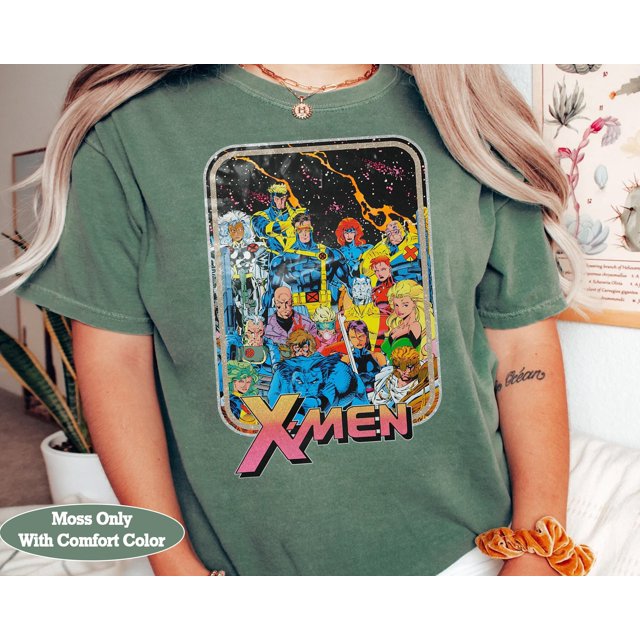 Marvel X-Men Classic Comic Group Shot Shirt, MCU Fans Marvel Studios ...