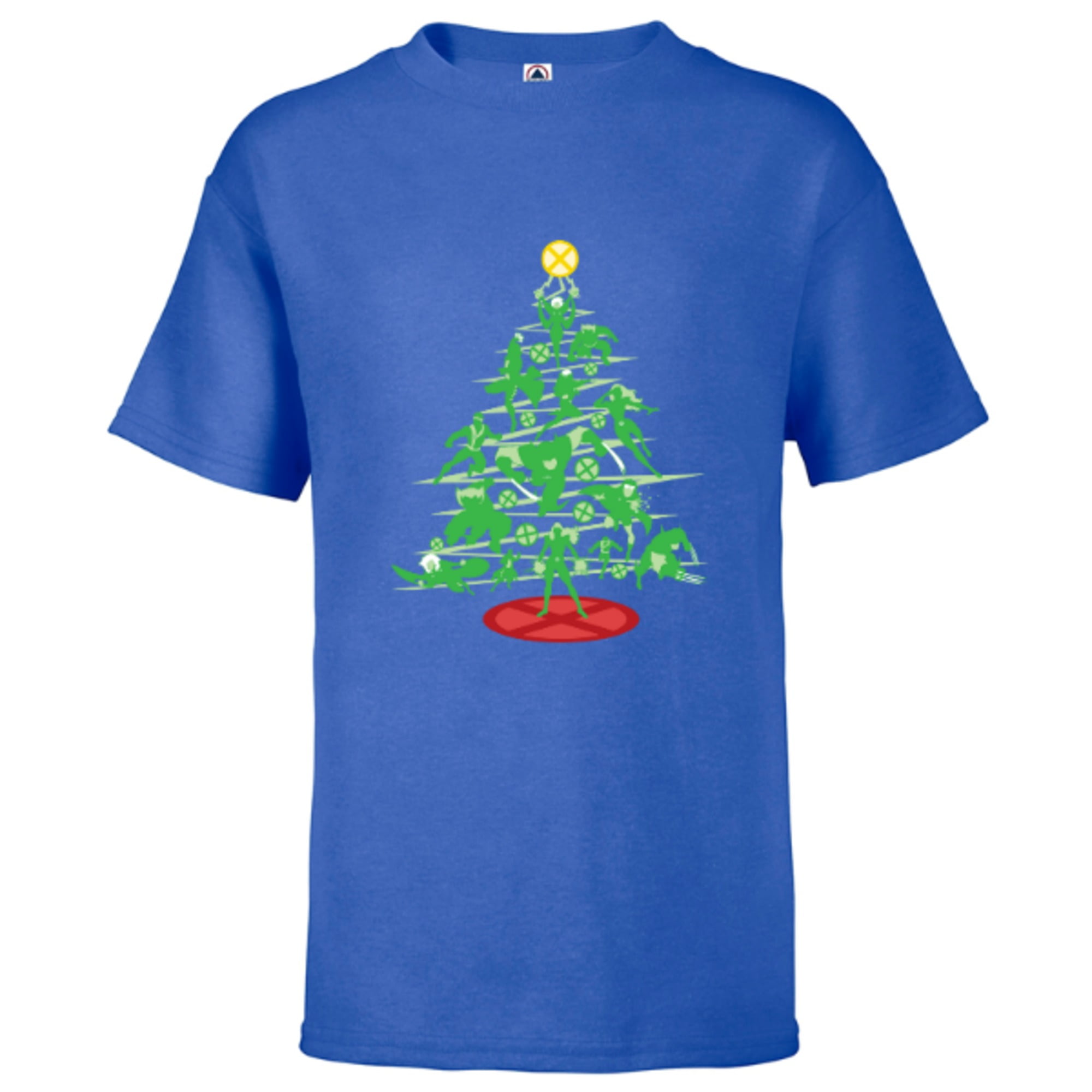 Marvel X-Men Mutant Christmas Tree - Short Sleeve T-Shirt for Kids ...