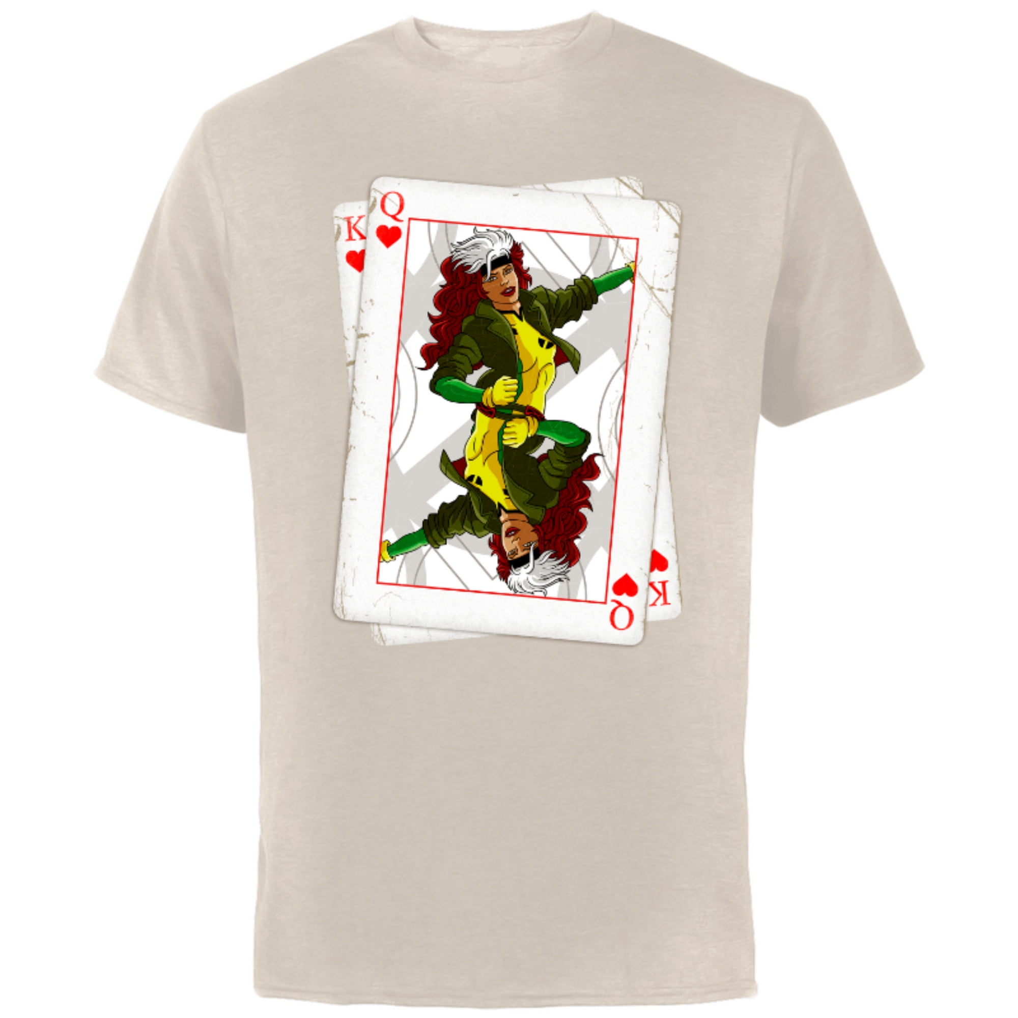Marvel X-Men Rogue Playing Card 90s - Short Sleeve Cotton T-Shirt for ...