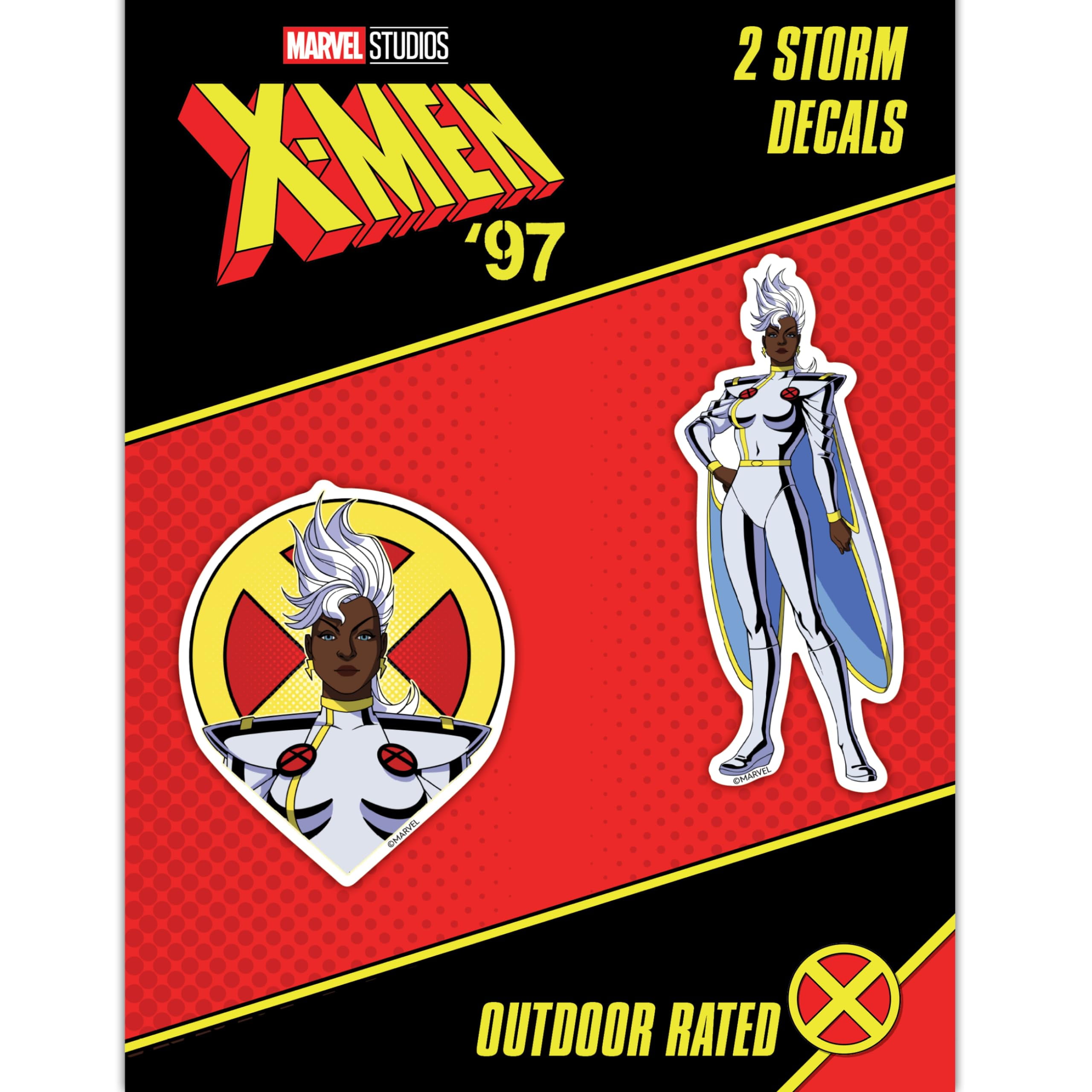Marvel X-Men Storm Decals - Set of 2 Vinyl Stickers for Water Bottle ...