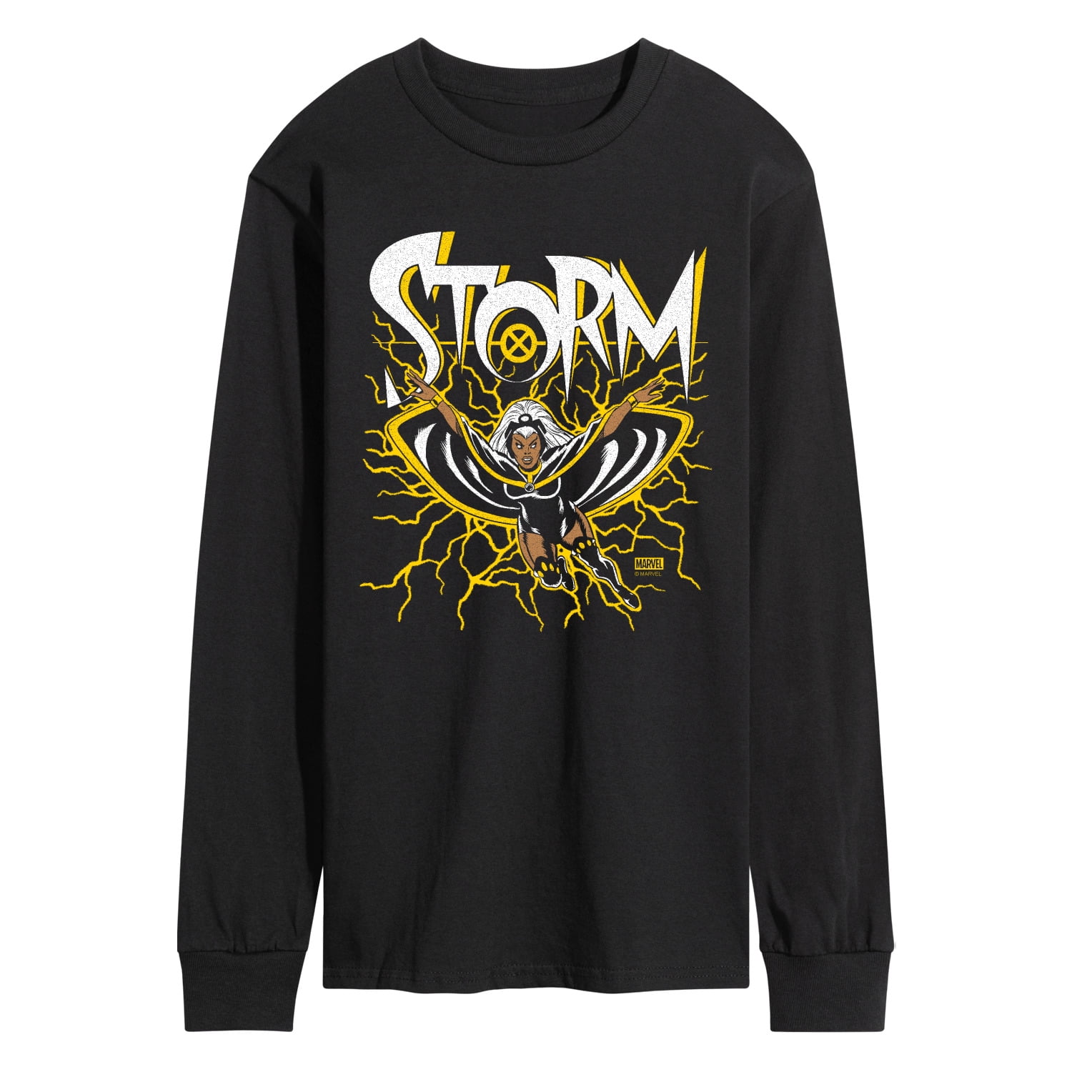 Marvel X-Men - Storm Lightning - Men's Long Sleeve Graphic T-Shirt ...