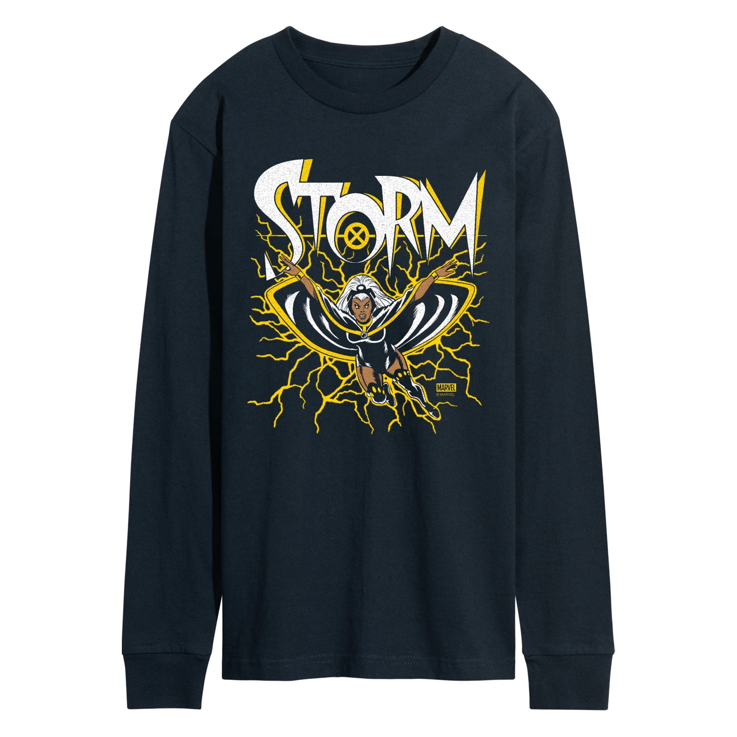Marvel X-Men - Storm Lightning - Men's Long Sleeve Graphic T-Shirt ...