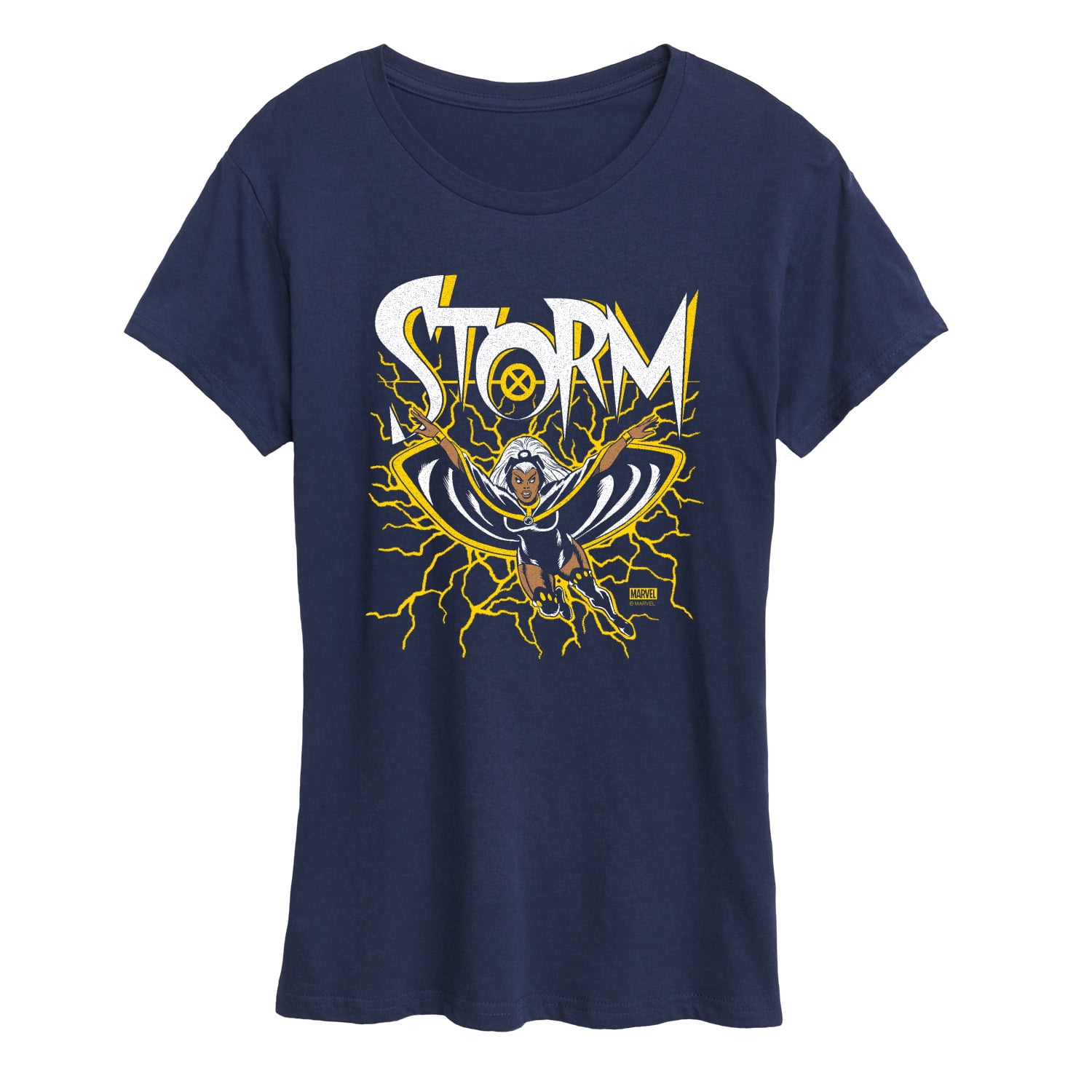Marvel X-Men - Storm Lightning - Women's Short Sleeve Graphic T-Shirt ...