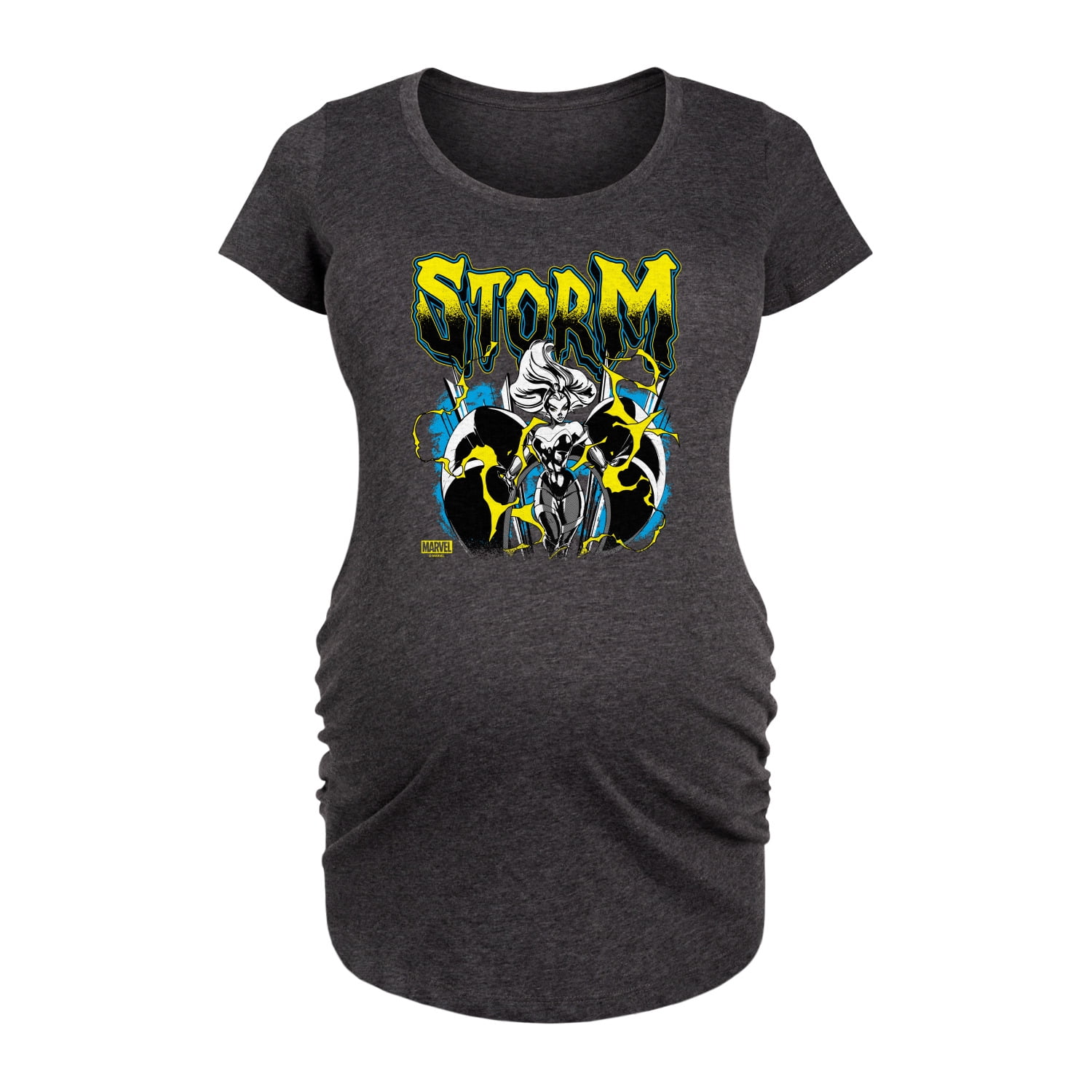 Marvel X-Men - Storm Metal - Maternity Scoop Neck Graphic T-Shirt ...