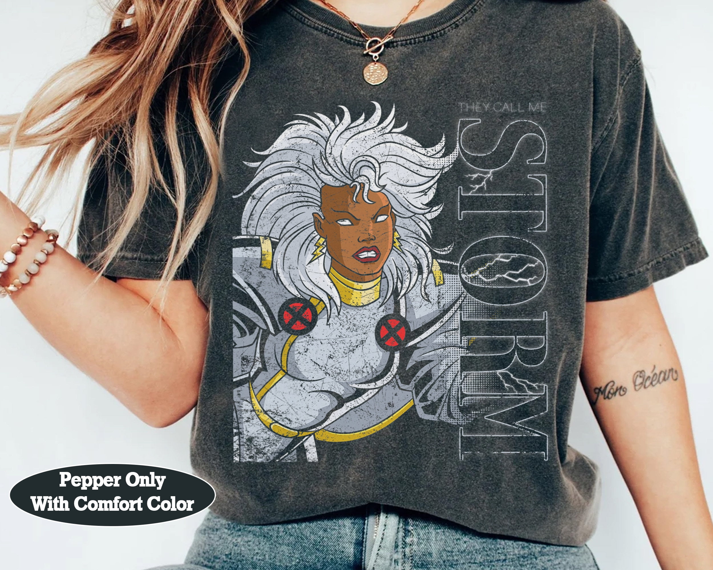Marvel X-Men They Call Me Storm 90s Retro Shirt, MCU Fans Marvel ...