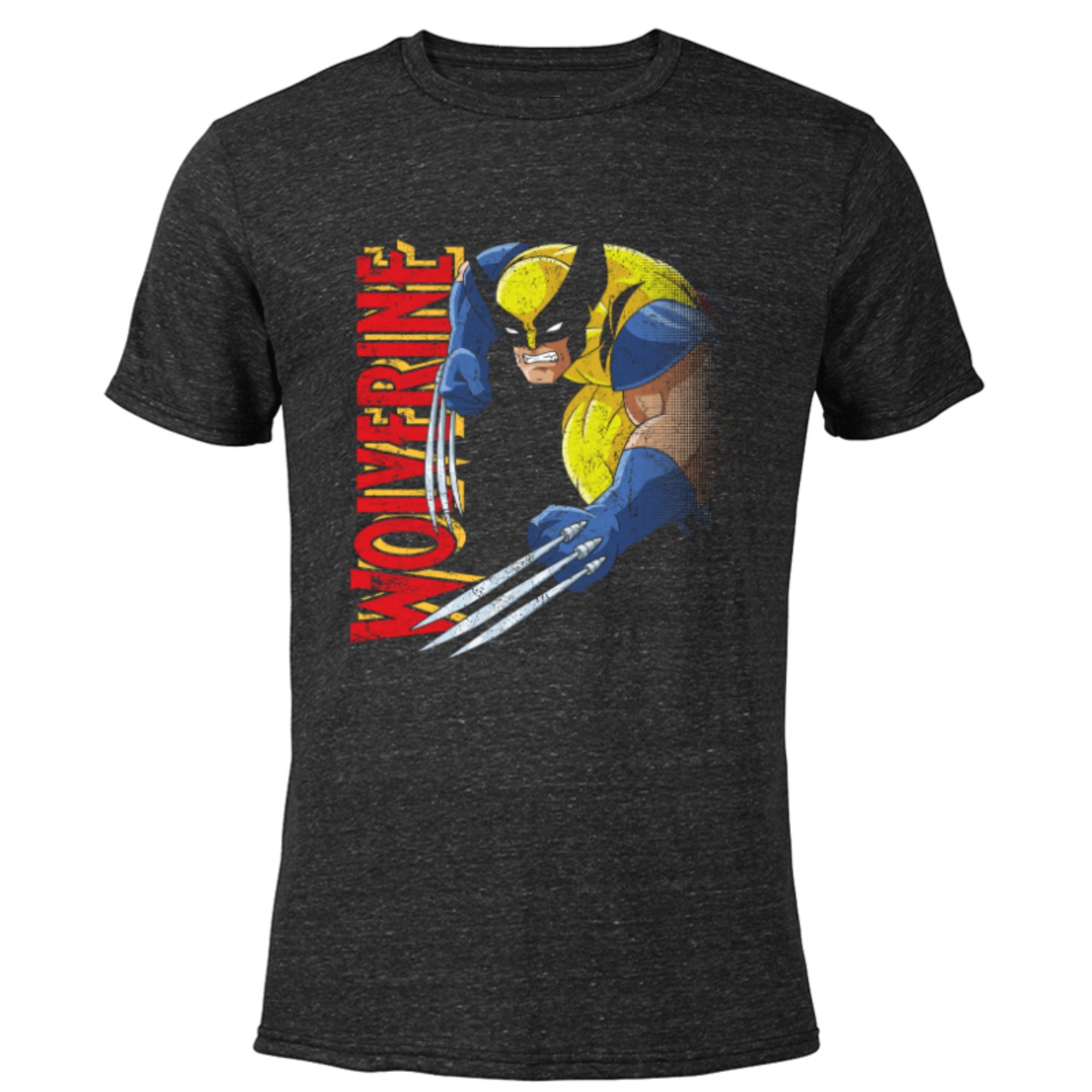 Marvel X-Men Wolverine 90s Animated Series - Short Sleeve Blended T ...