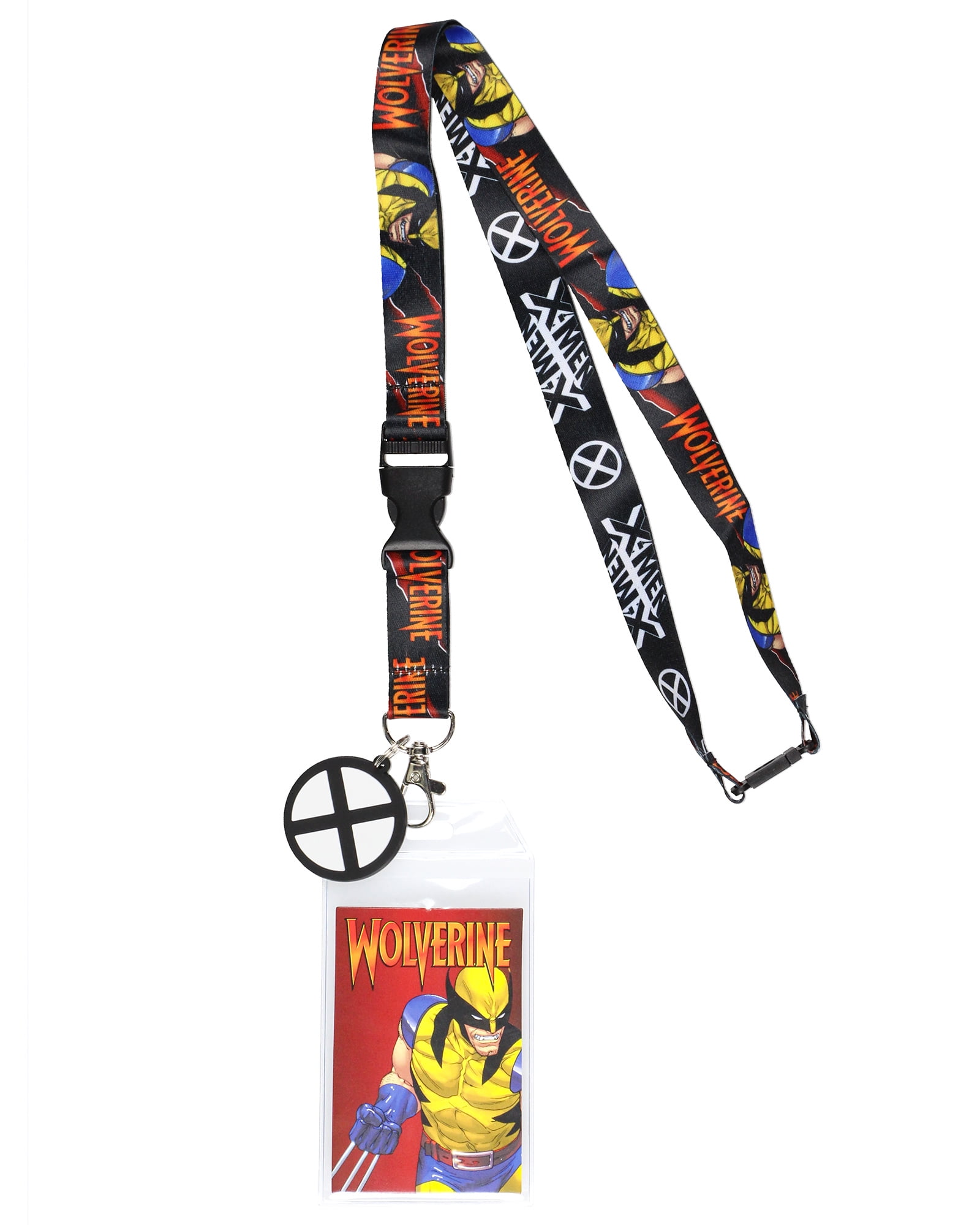 Marvel X-Men Wolverine Character Design Reversible Lanyard ID Badge ...