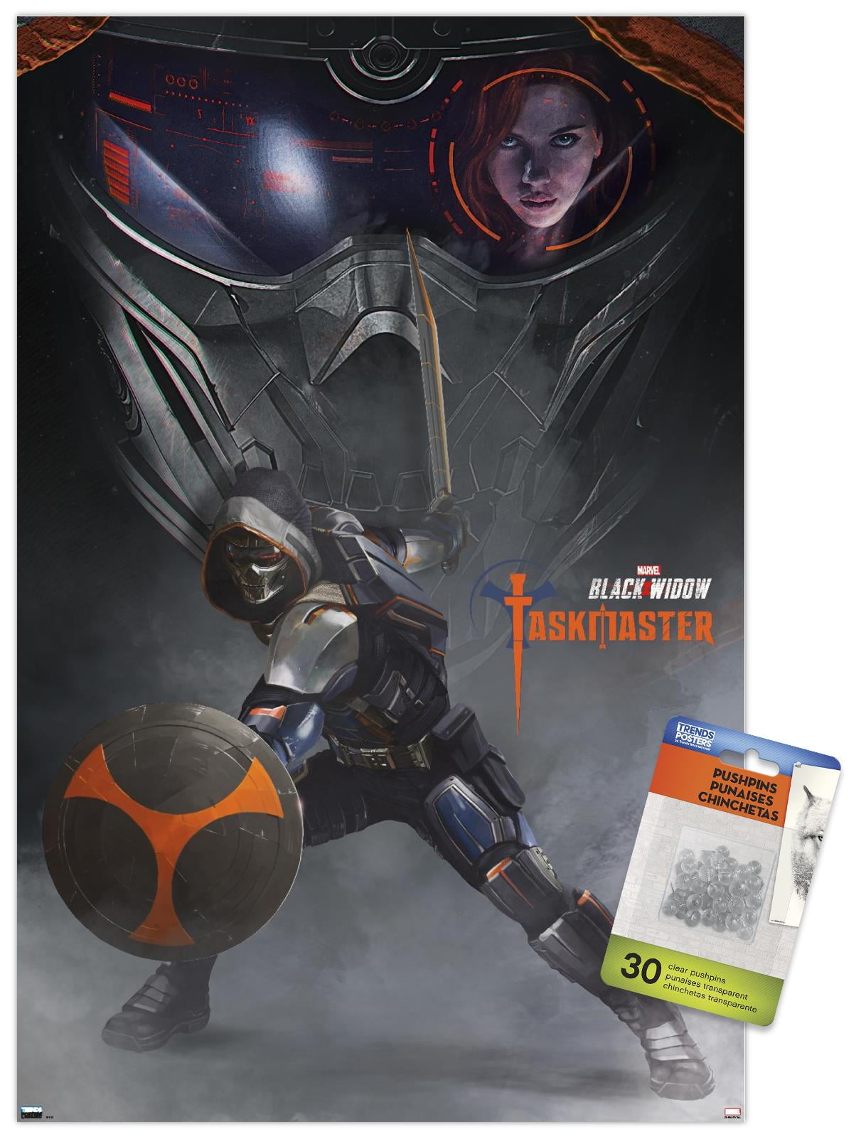 Marvel: Year of the Shield - Taskmaster Wall Poster with Pushpins, 14. ...