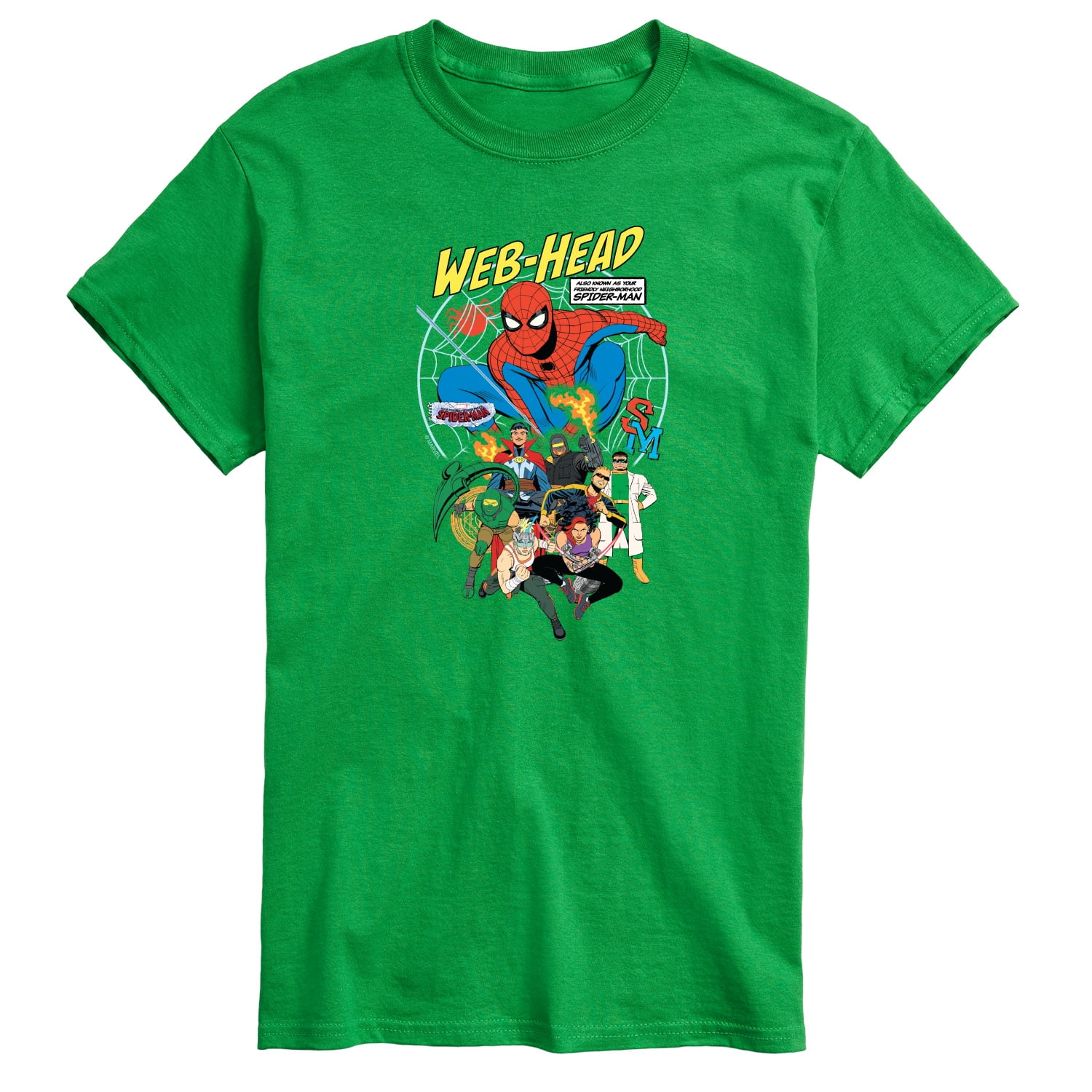 Marvel Your Friendly Neighborhood Spider-Man - Web Head - Adult Short ...