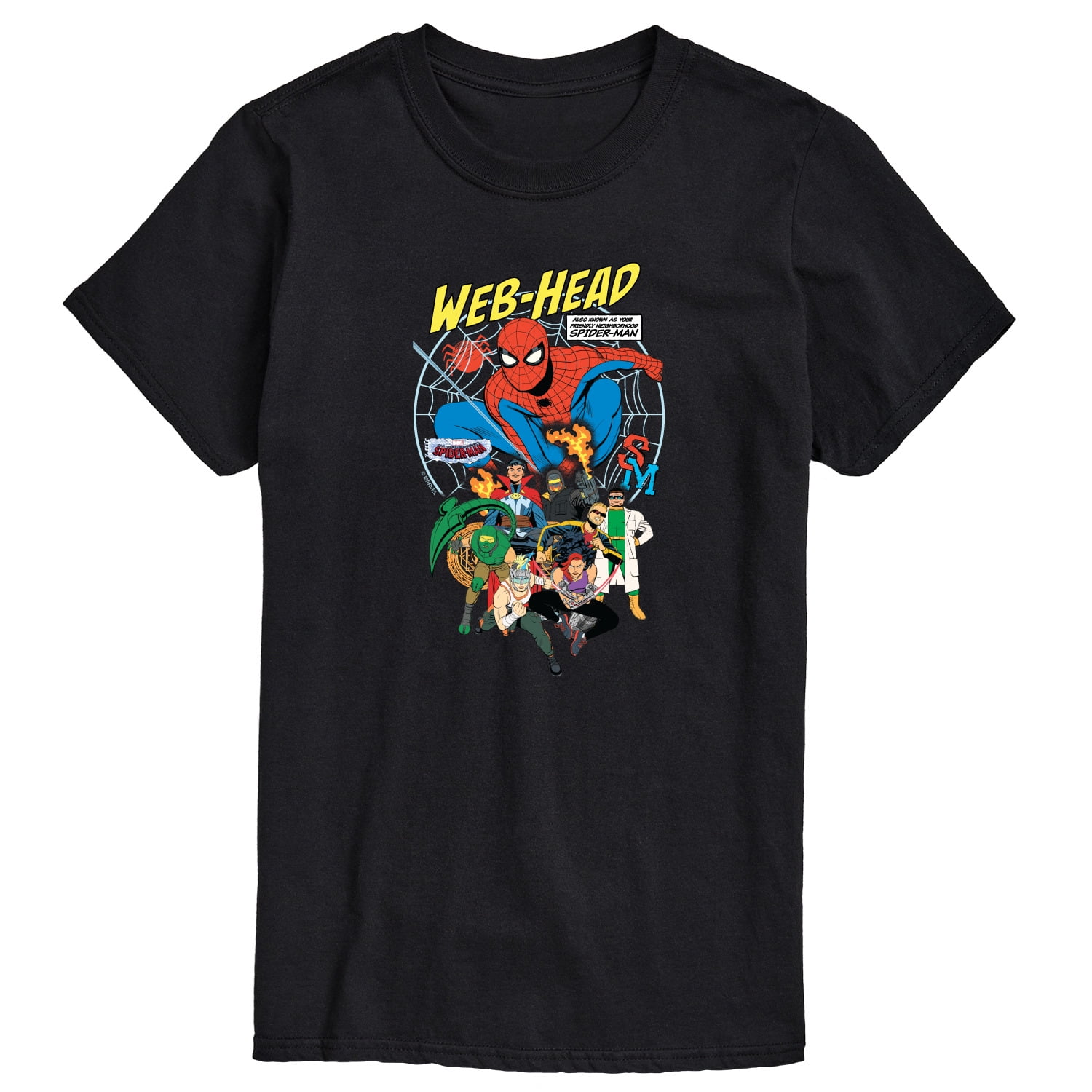 Marvel Your Friendly Neighborhood Spider-Man - Web Head - Adult Short ...