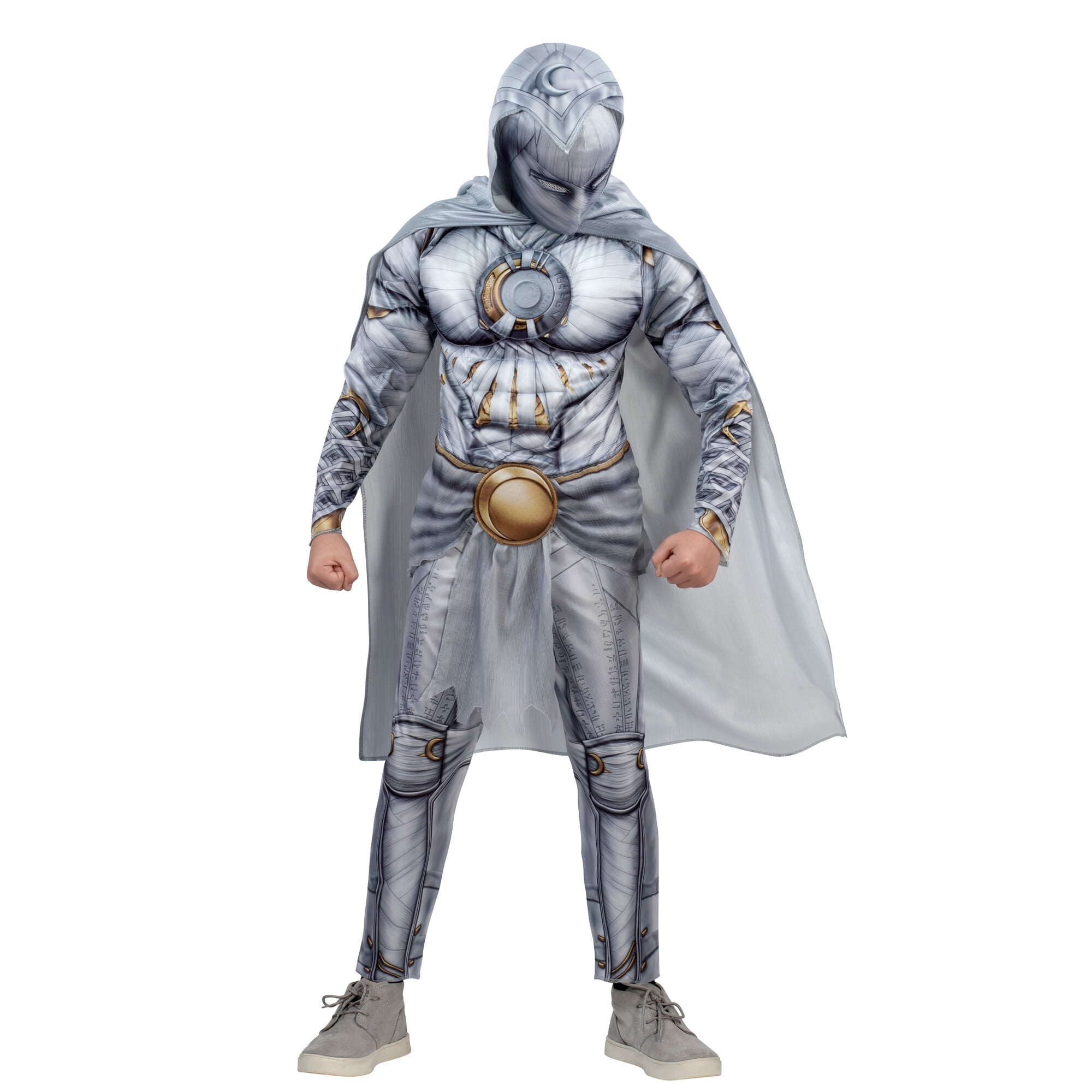 Marvel Youth Moon Knight Unisex Child Boys Costume - Printed Jumpsuit ...