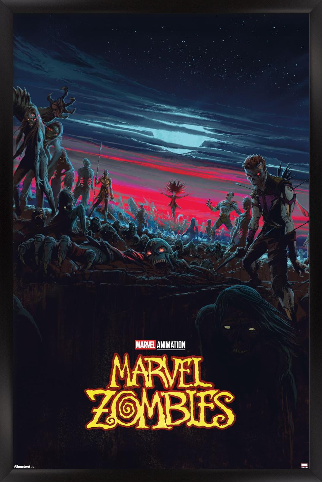 Marvel Zombies (2025) - Night One Sheet Wall Poster, 22.375" x 34 ...
