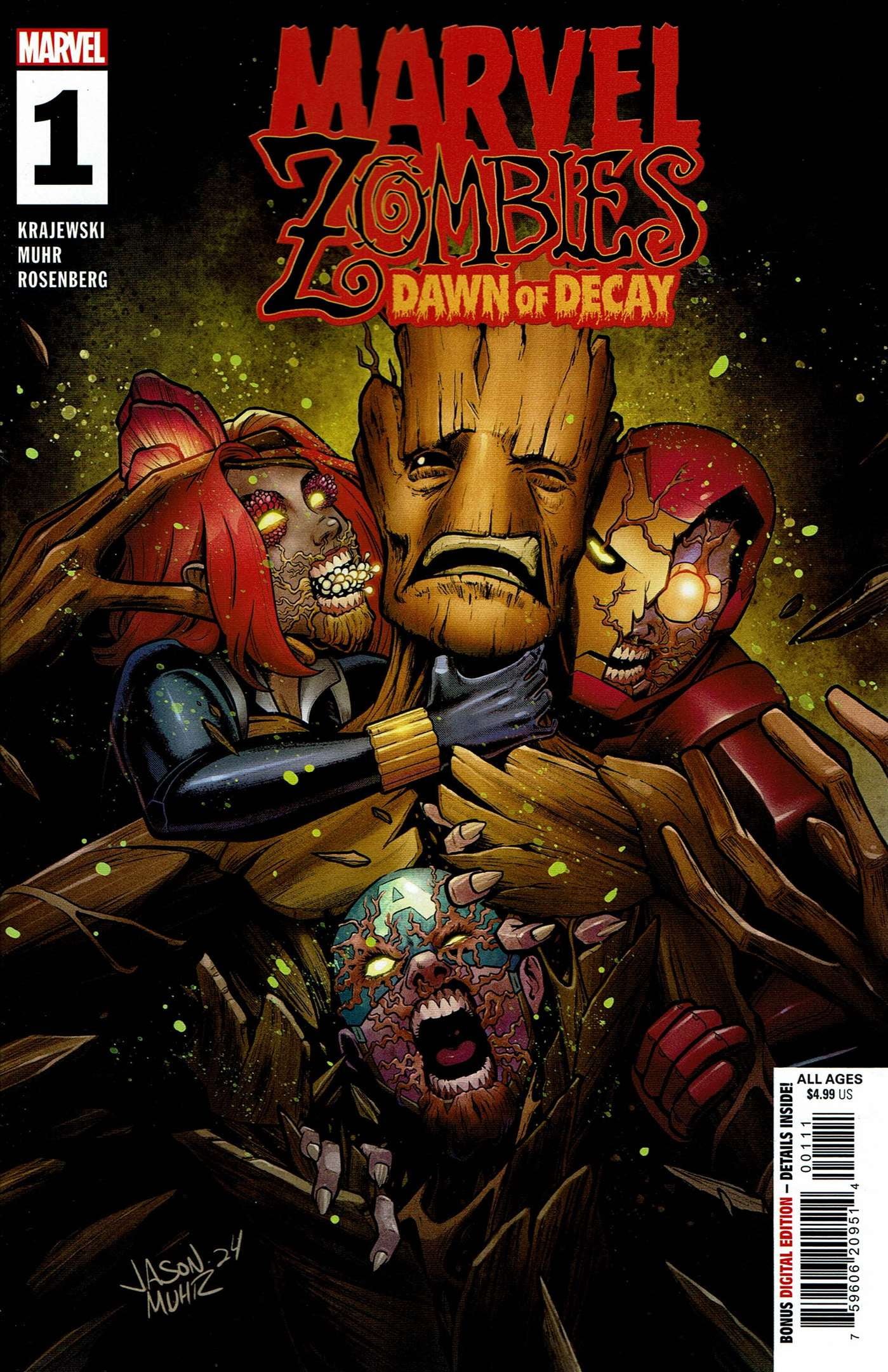 Marvel Zombies: Dawn of Decay #1 VF ; Marvel Comic Book - Walmart.com