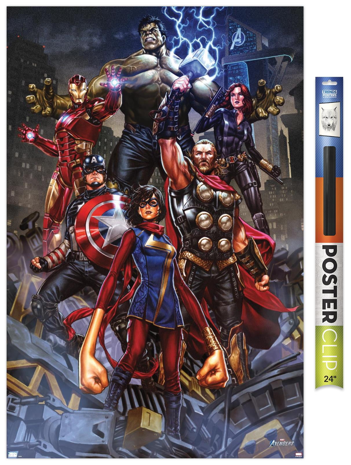 Marvel's Avengers - Unite Wall Poster, 22.375" x 34" - Walmart.com